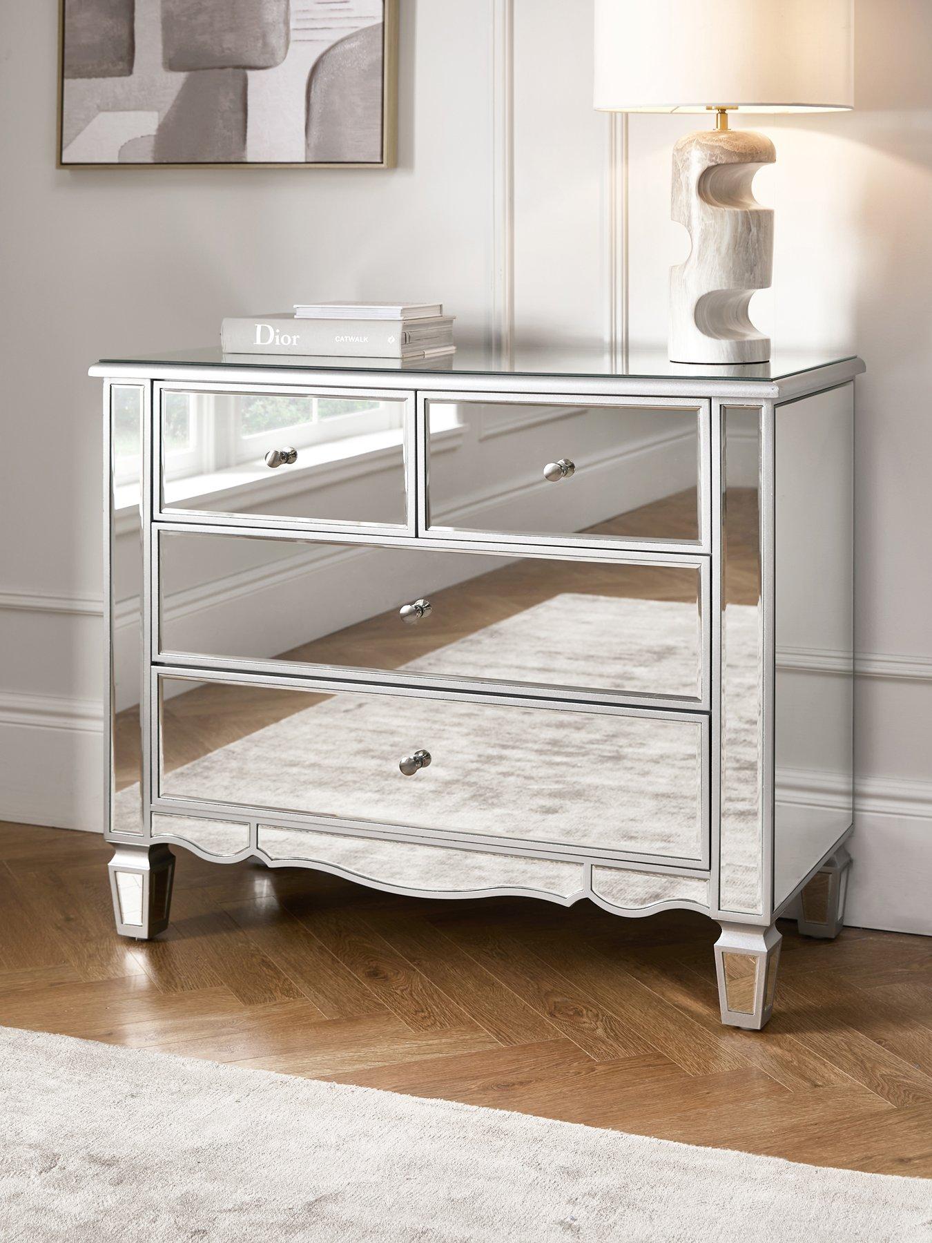 Michelle keegan mirrored furniture store