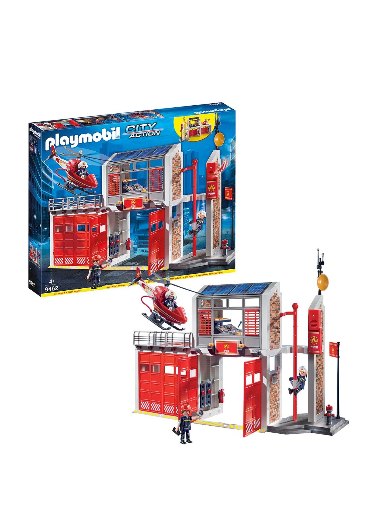 Playmobil fire station store