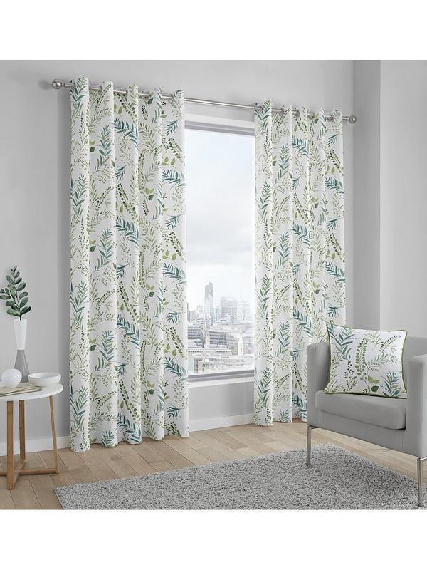 Fusion Fernworthy Lined Eyelet Curtains | Very Ireland Fusion Fernworthy Lined Eyelet Curtains | Very Ireland