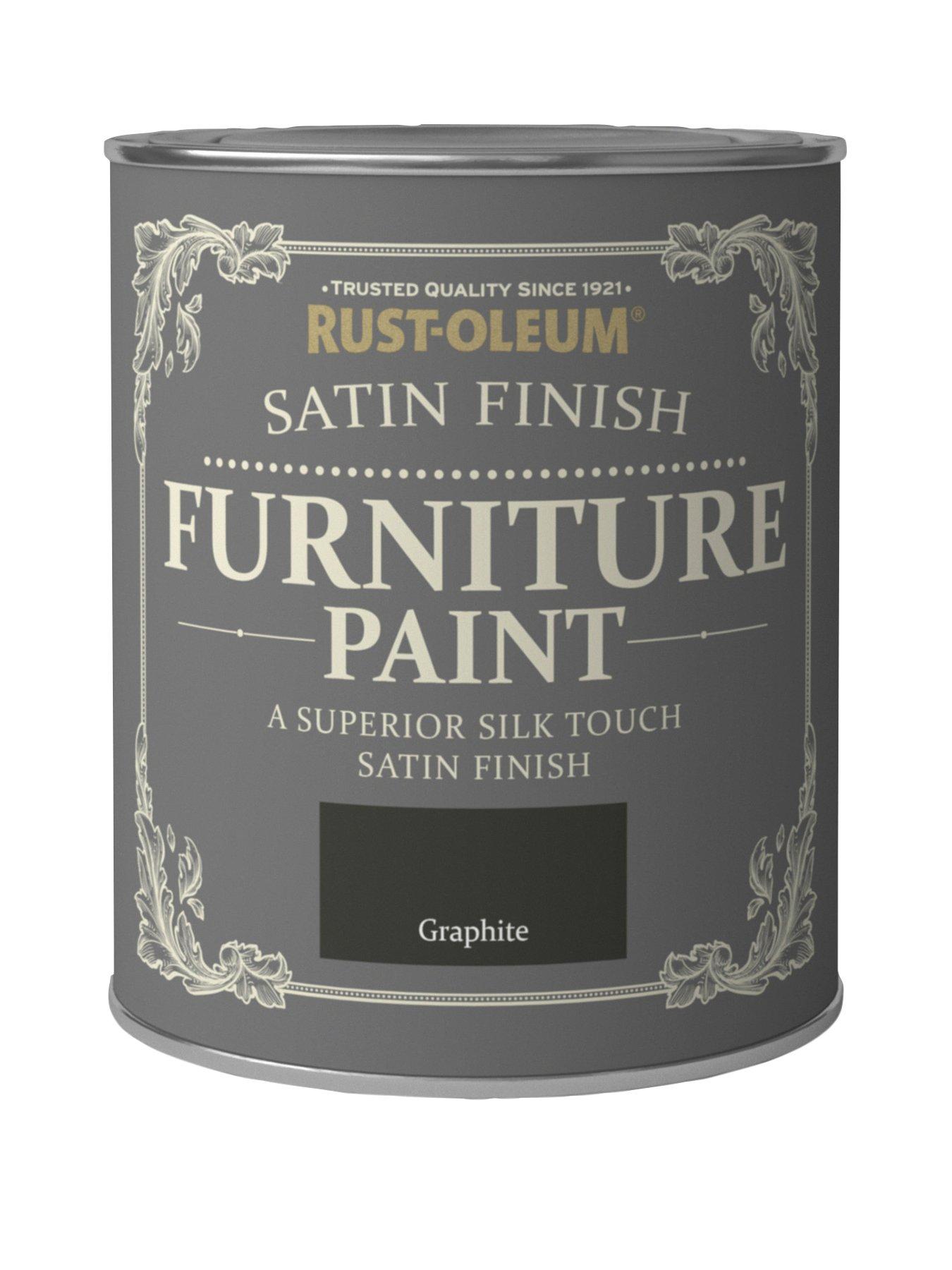 Rust-Oleum Satin Finish 750 ml Furniture Paint – Graphite | Very Ireland