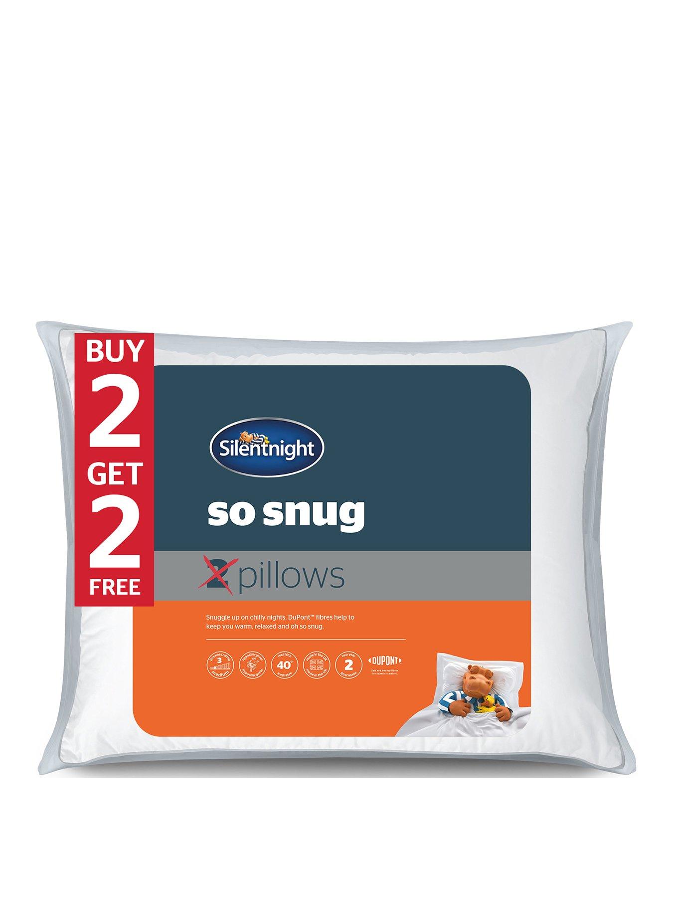 Silentnight So Snug Pillows Buy 2 get 2 FREE! - White | Very Ireland
