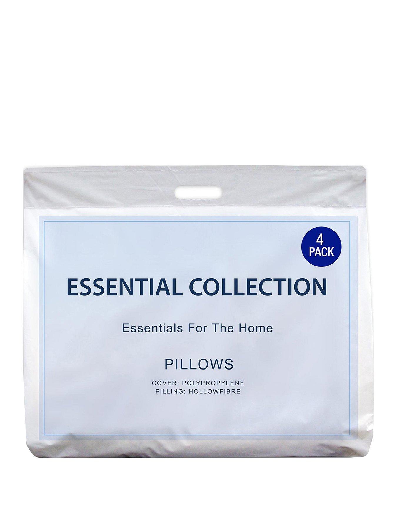 Everyday Essentials Pack of 4 Pillows - White | Very Ireland