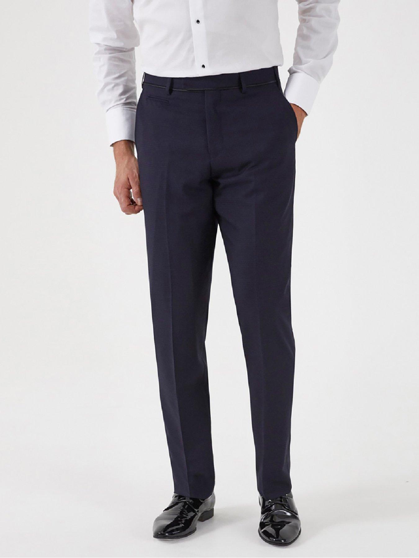 Skopes Newman Tailored Fit Trousers - Navy | Very Ireland