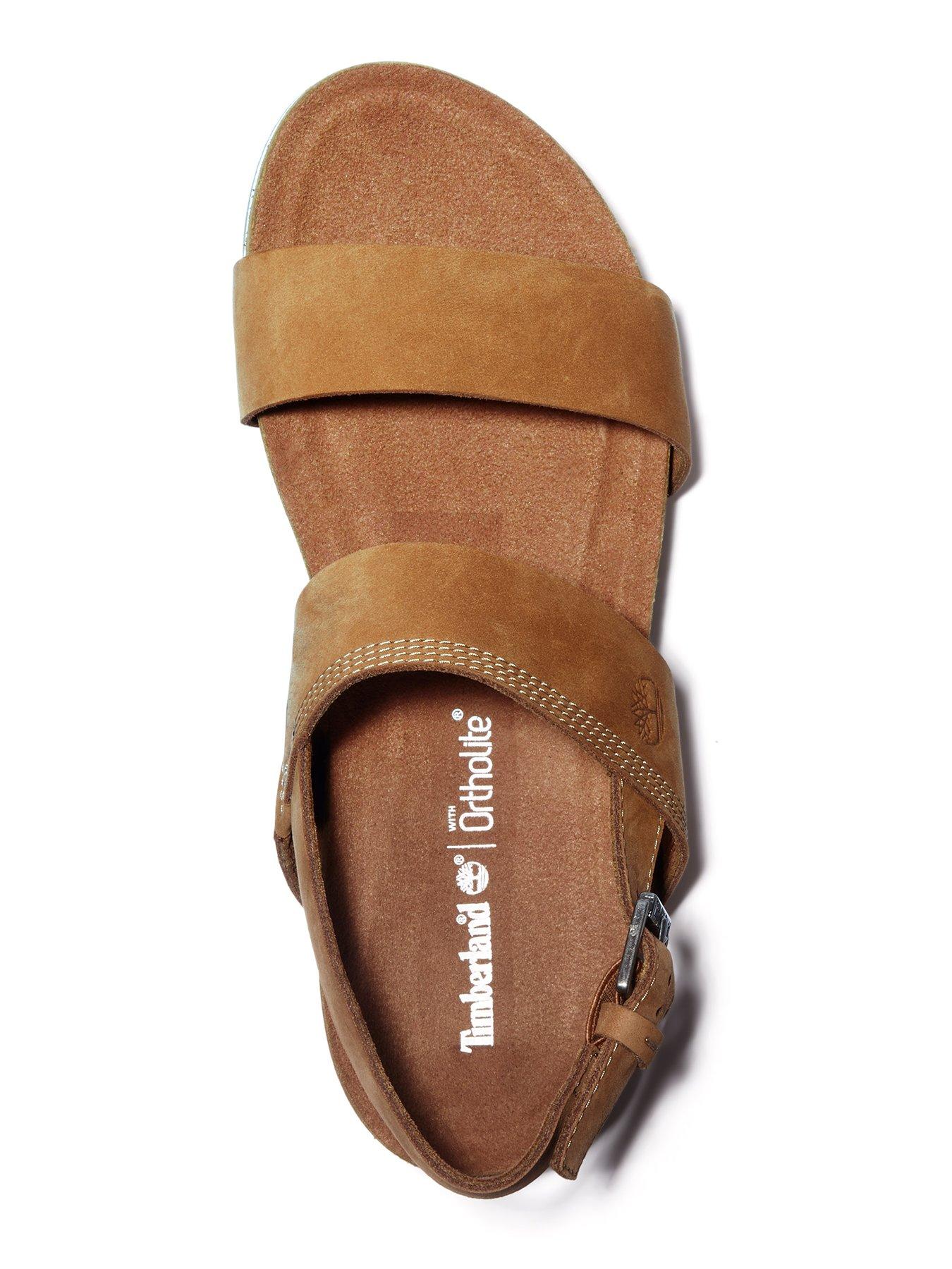 Timberland Malibu Waves Flat Sandals - Brown | Very Ireland