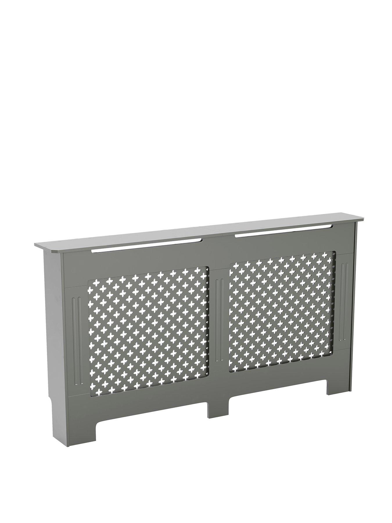 Vida Designs Oxford Large Radiator Cover - Grey | Very Ireland