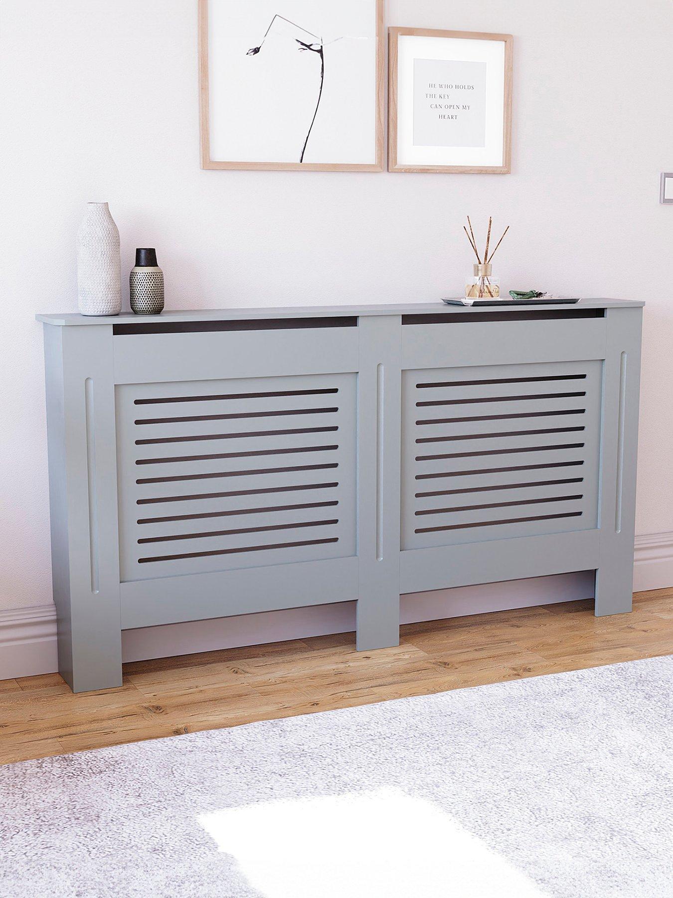 Vida Designs Milton Large Radiator Cover - Olive Grey | Very Ireland