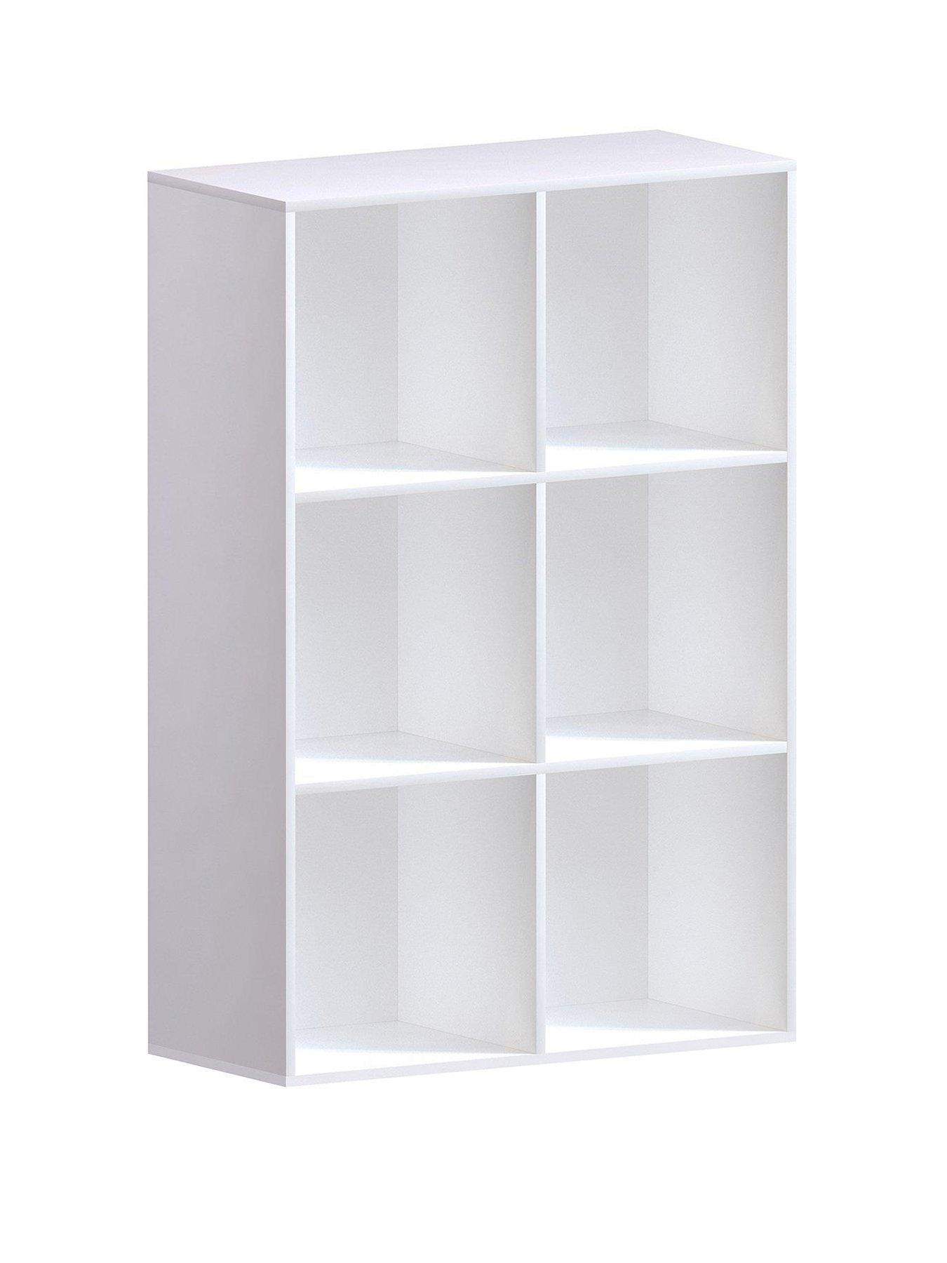 Vida Designs Durham 2 x 3 Cube Storage Unit - White | Very Ireland