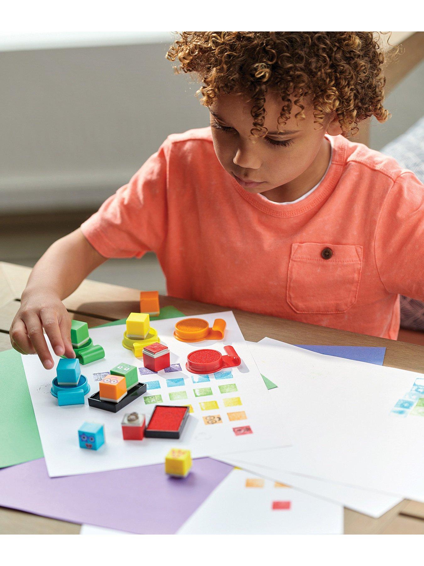 LEARNING RESOURCES Numberblocks Stampoline Park Stamp Activity Set ...