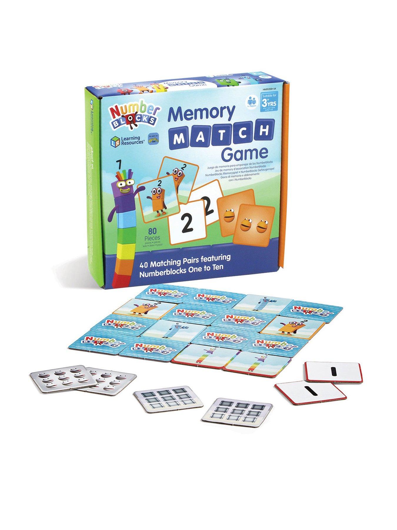 Numberblocks Memory Match Game | Very Ireland