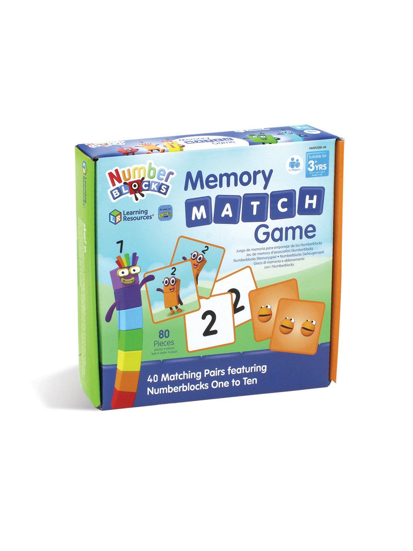 Numberblocks Memory Match Game | Very Ireland