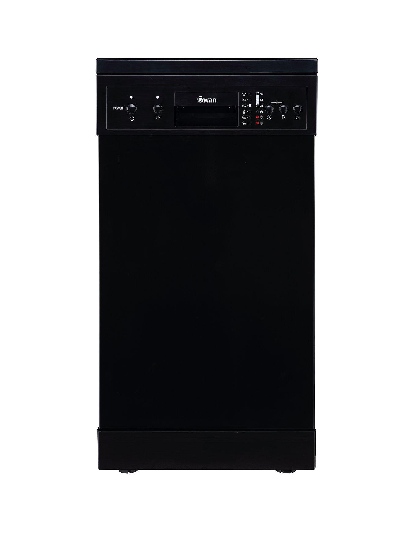 Swan SDW751140B 9-Place Slimline Dishwasher - Black | Very Ireland