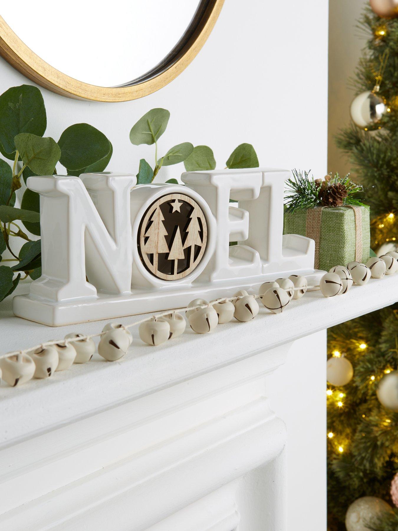 Festive Noel Lit Room Sign Christmas Decoration | Very Ireland