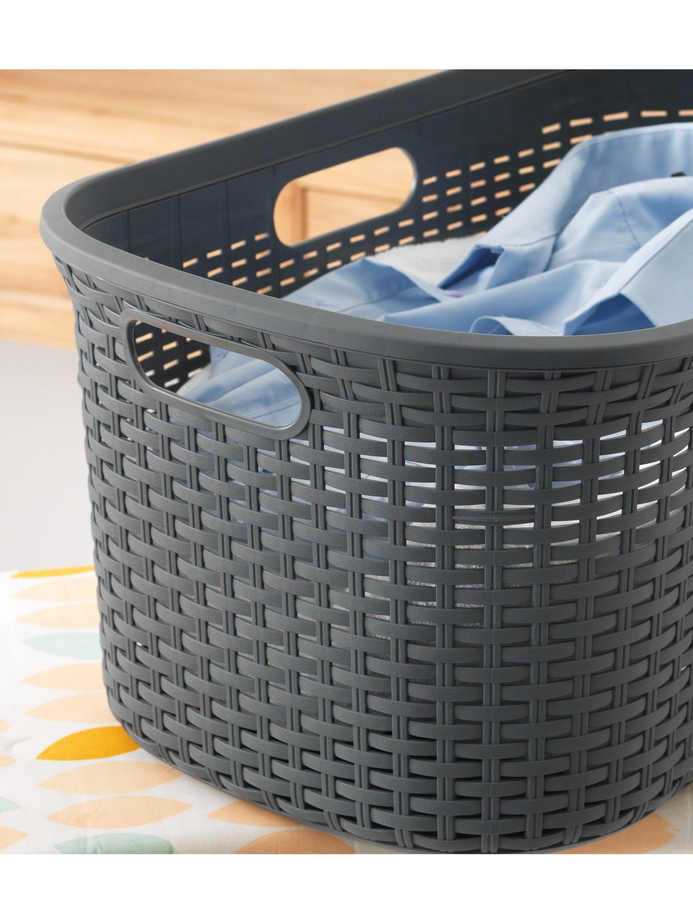 Addis Rattan Hipster Laundry Basket | Very Ireland