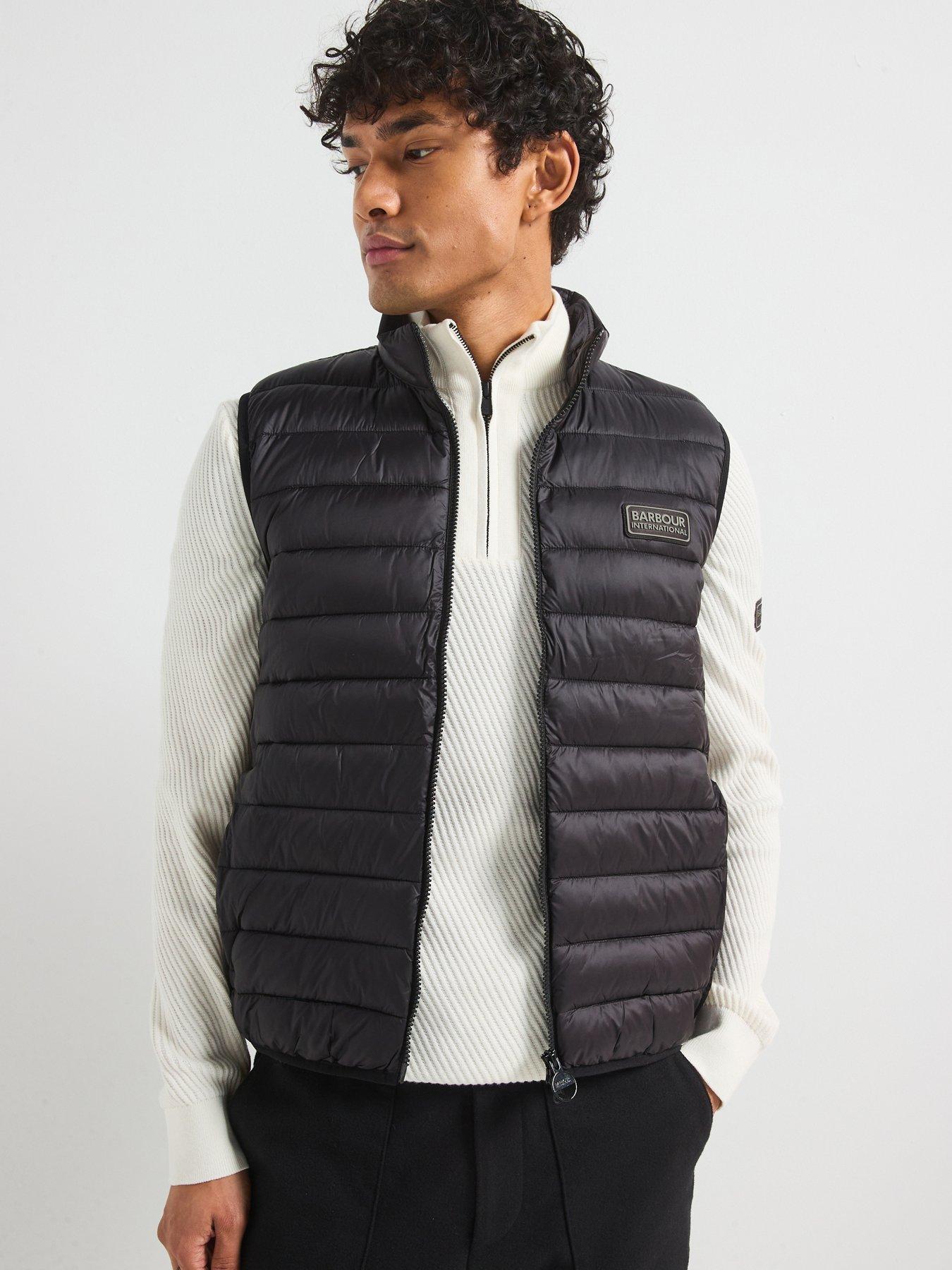 Barbour International Tourer Reed Padded Gilet - Black | Very Ireland