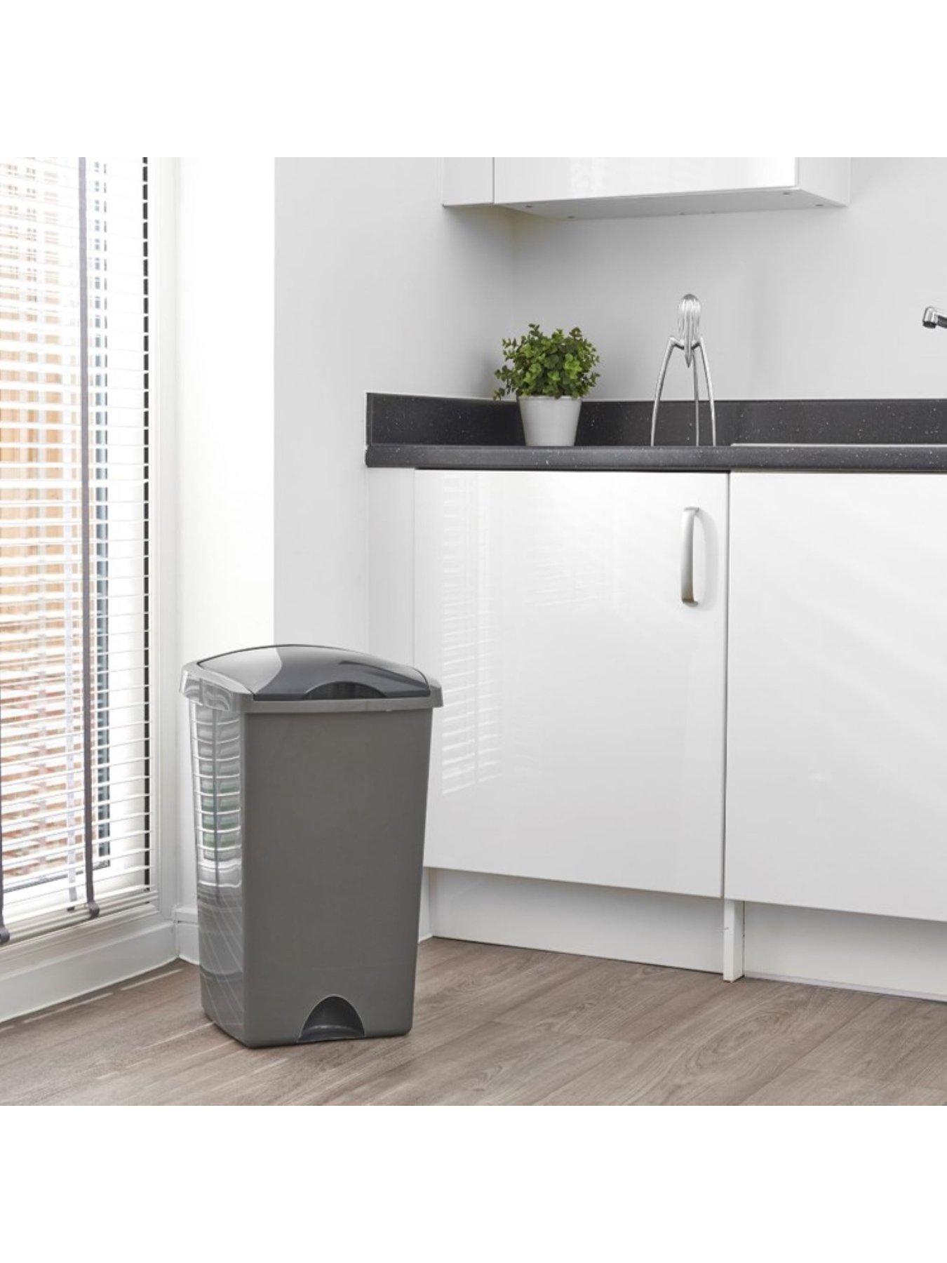 Addis 50-litre Plastic Bin with Lift-Up Lid | Very Ireland