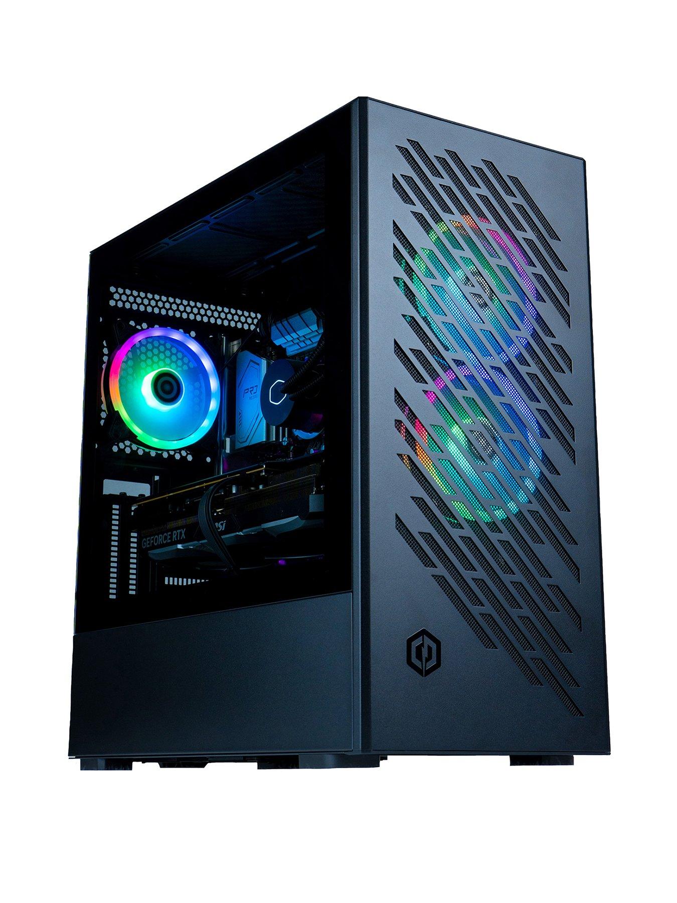 CyberPower PC OE718 Gaming PC - Intel Core i7 13700KF, RTX 4070, 32GB ...