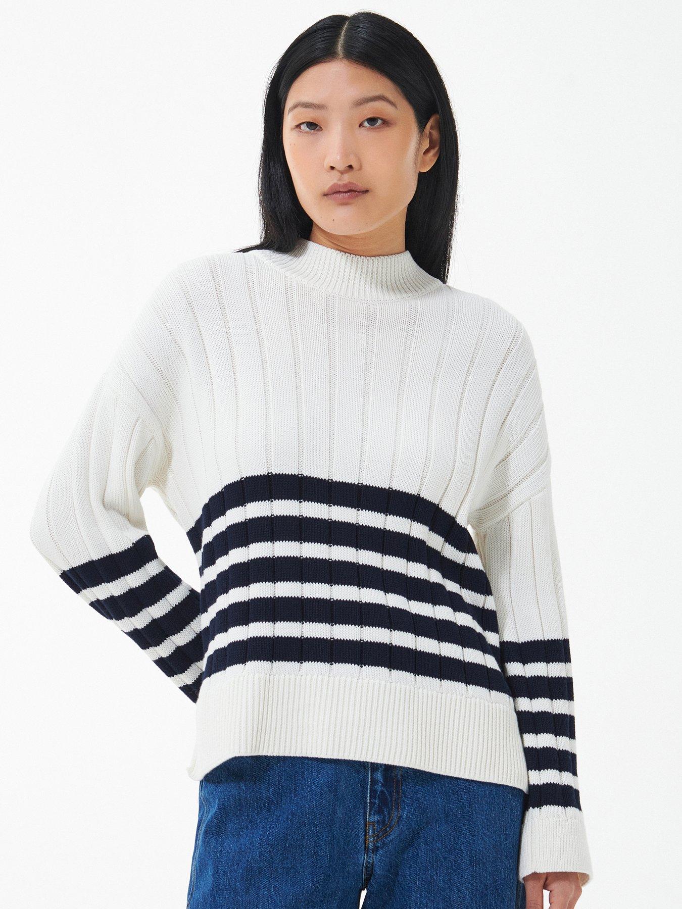 Barbour Barbour Aster Knitted Jumper - Cream | Very Ireland