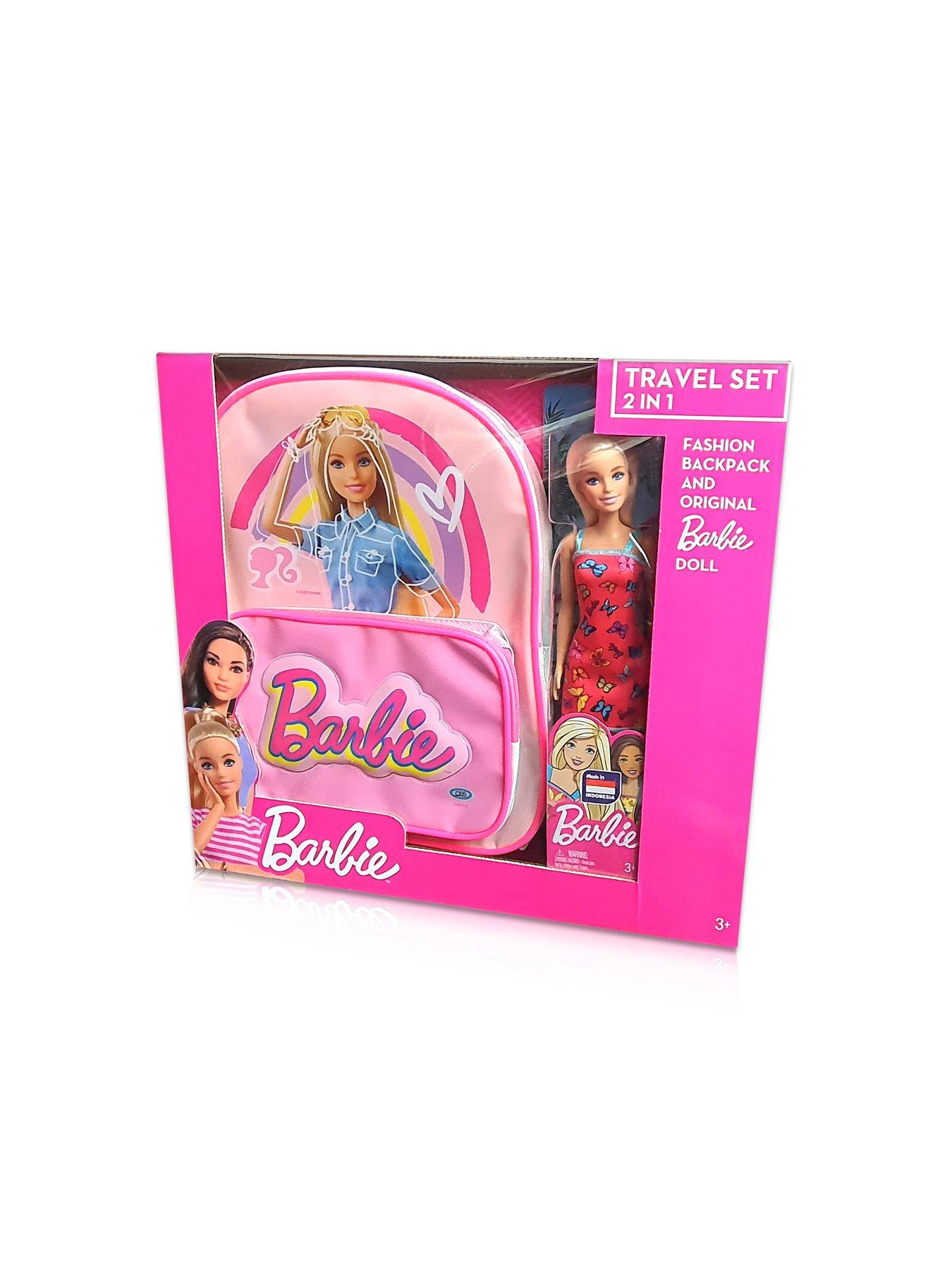 Barbie Barbie Travel Set Backpack and Doll Very Ireland