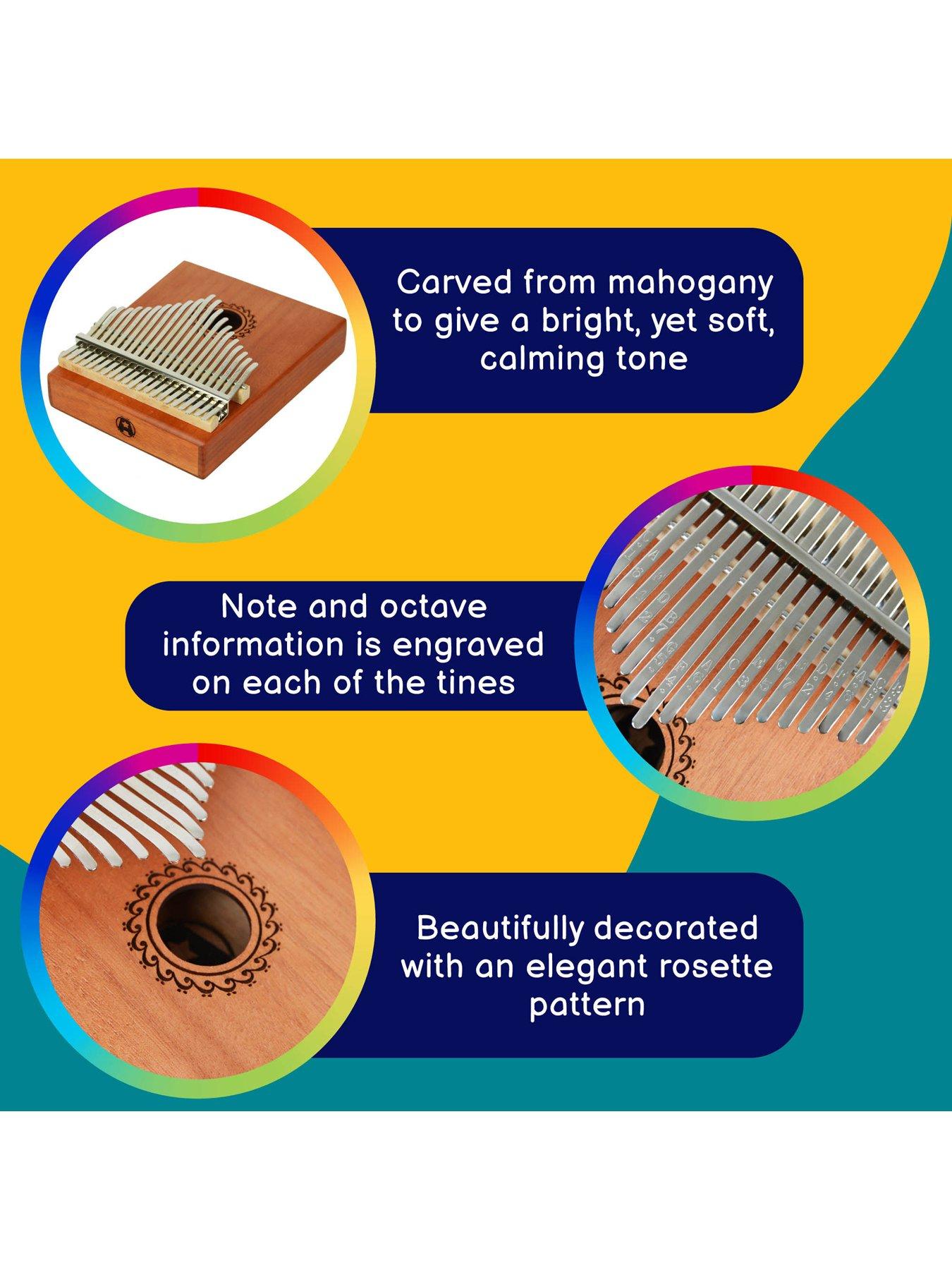 A-Star A-Star 21 Note Kalimba Thumb Piano Gift Pack | Very Ireland