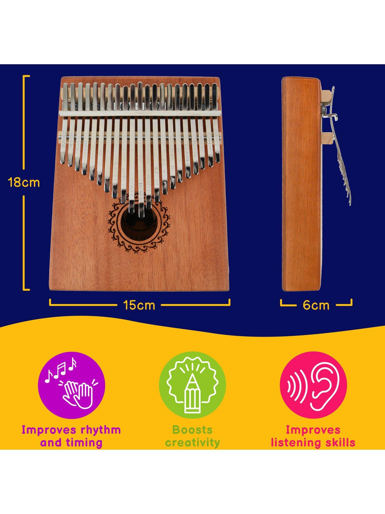 A-Star A-Star 21 Note Kalimba Thumb Piano Gift Pack | Very Ireland