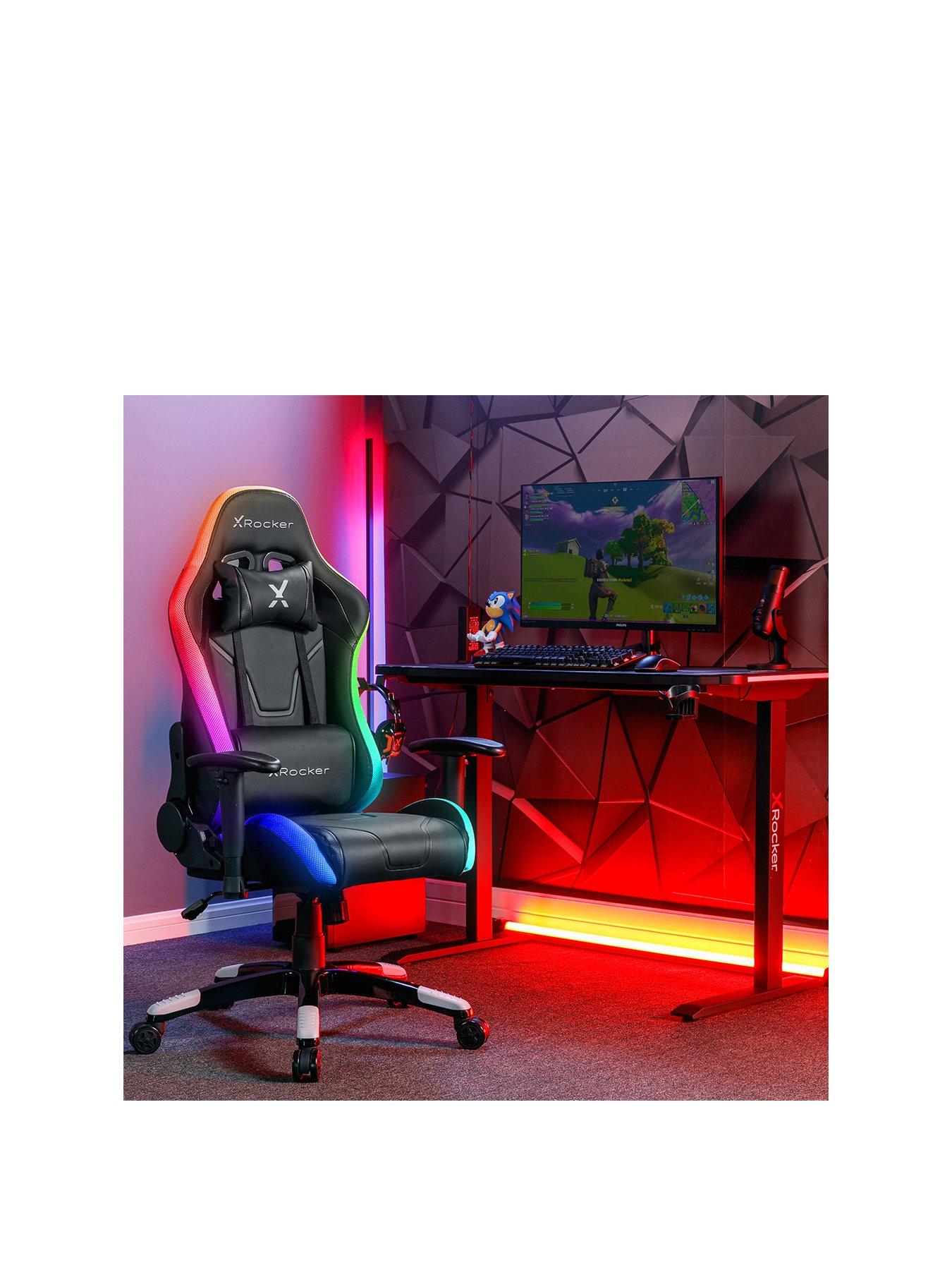 X Rocker Agility Junior PC Office Gaming Chair - NEW - RGB | Very Ireland