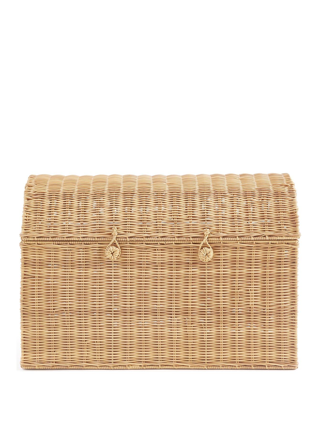 Very Home Medium Poly Rattan Storage Chest | Very Ireland