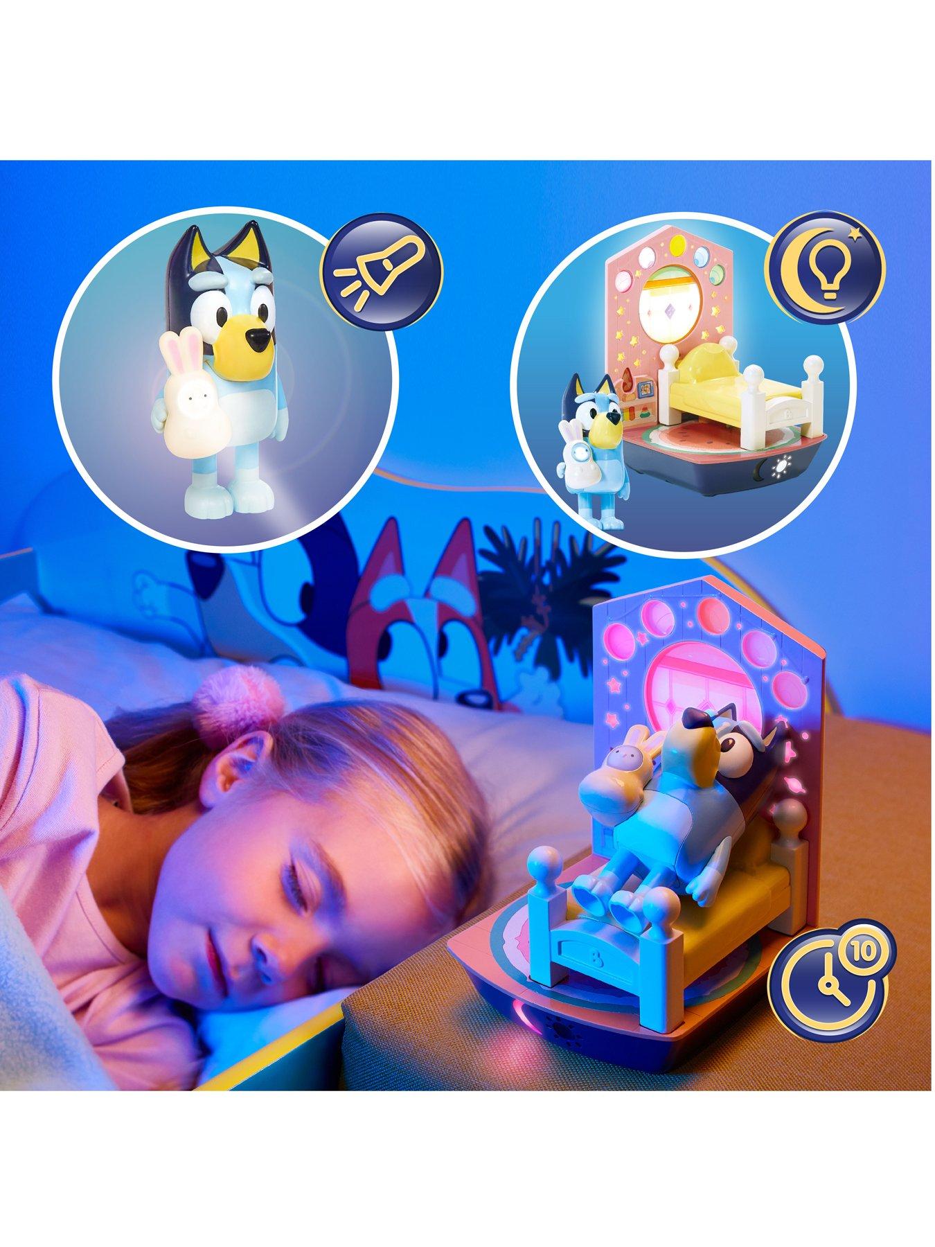 Bluey Bluey GoGlow Dream 3 in 1 Nightlight kids bedside sleep trainer ...