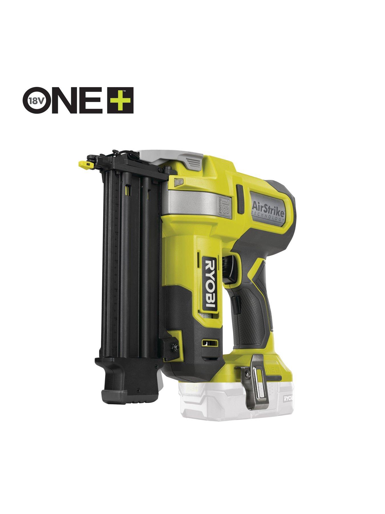 RYOBI R18GN18-0 18V ONE+ Cordless 18 Gauge Nailer (Bare Tool) | Very ...