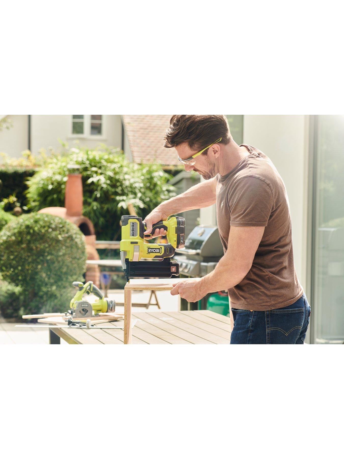 RYOBI R18GN18-0 18V ONE+ Cordless 18 Gauge Nailer (Bare Tool) | Very ...