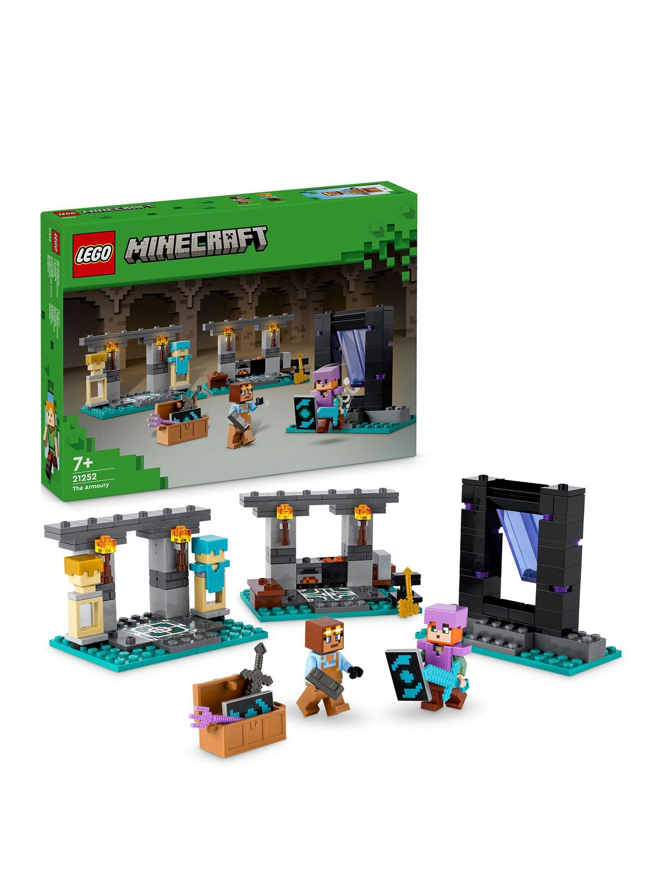 LEGO Minecraft The Armoury Toy with Figures 21252 | Very Ireland