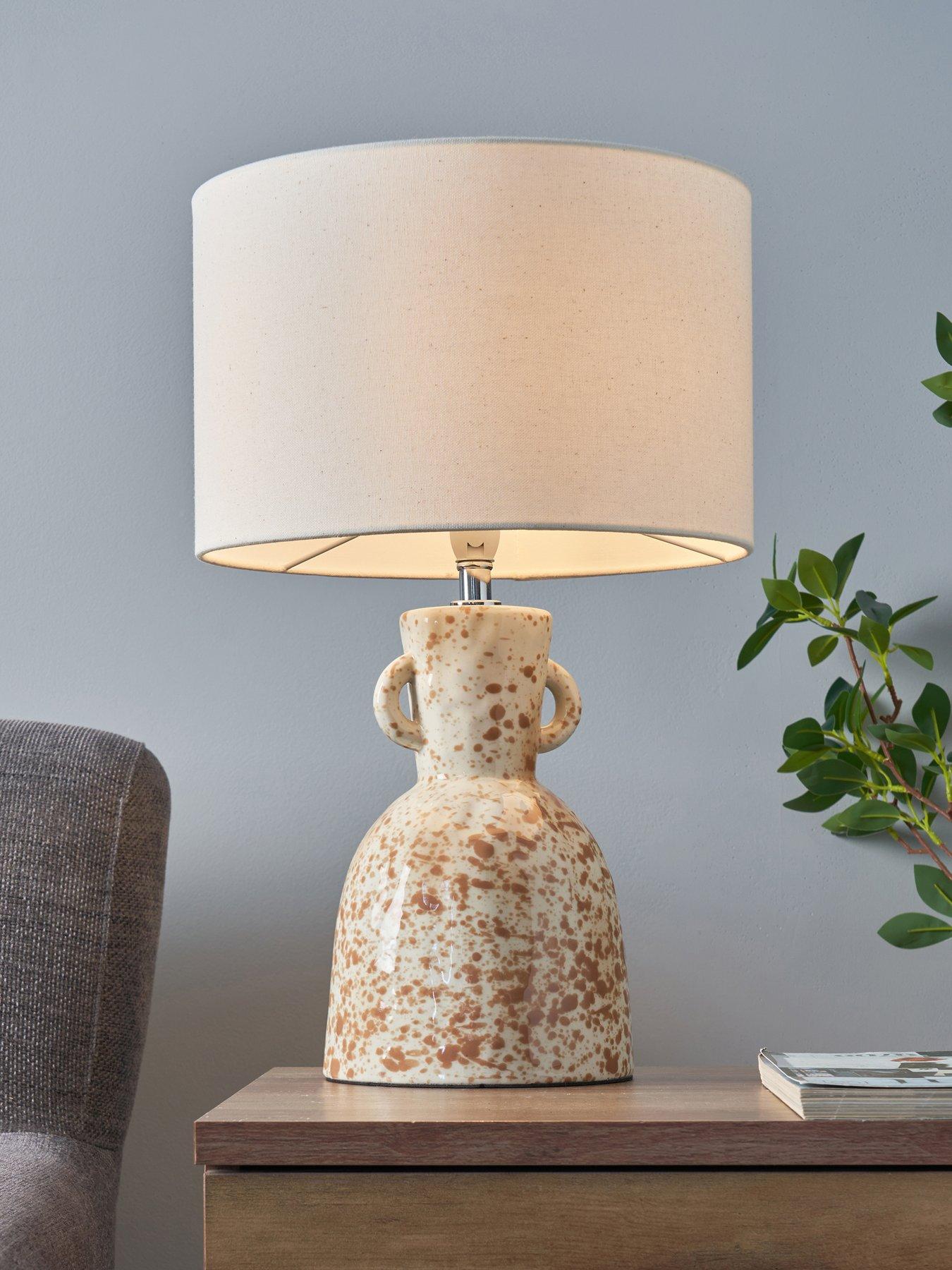 Very Home Splatter Ceramic Table Lamp | Very Ireland