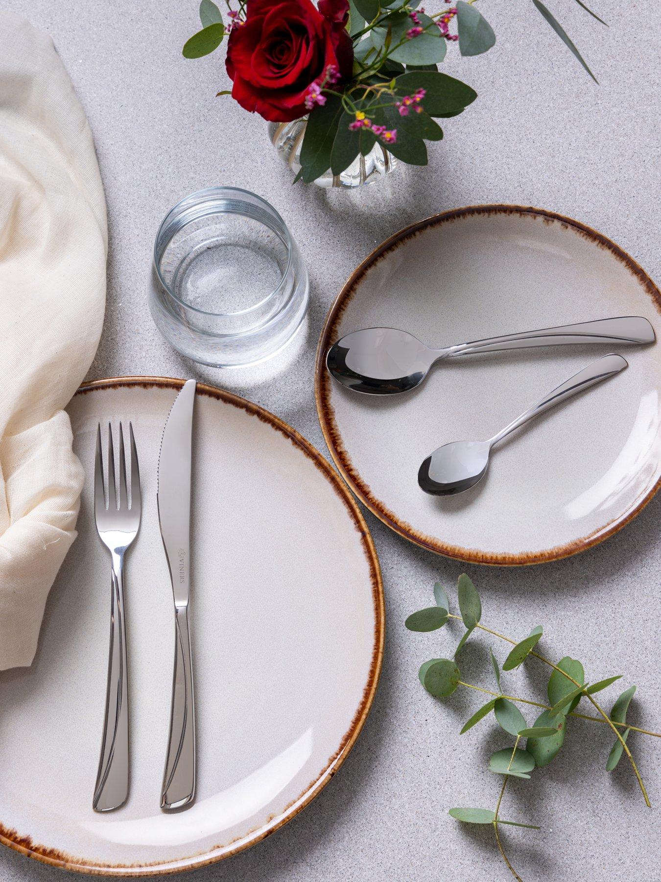 Cream dinner sets sale store