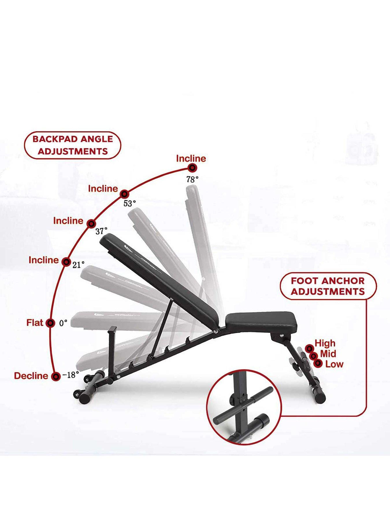 Circuit Fitness 617 Utility Weight Bench | Very Ireland