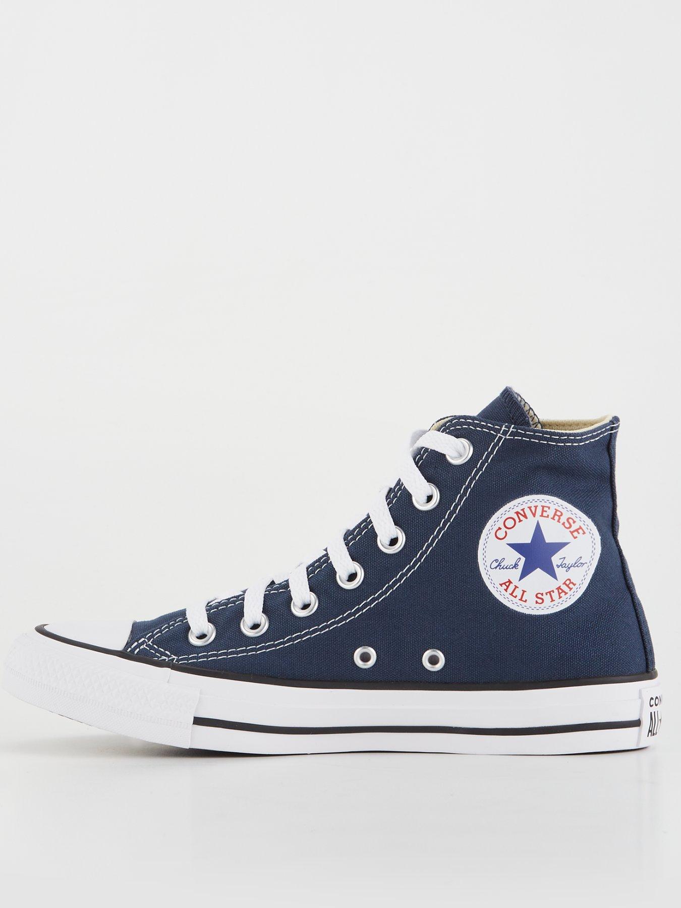 Converse Unisex Hi Top Trainers - Navy | Very Ireland