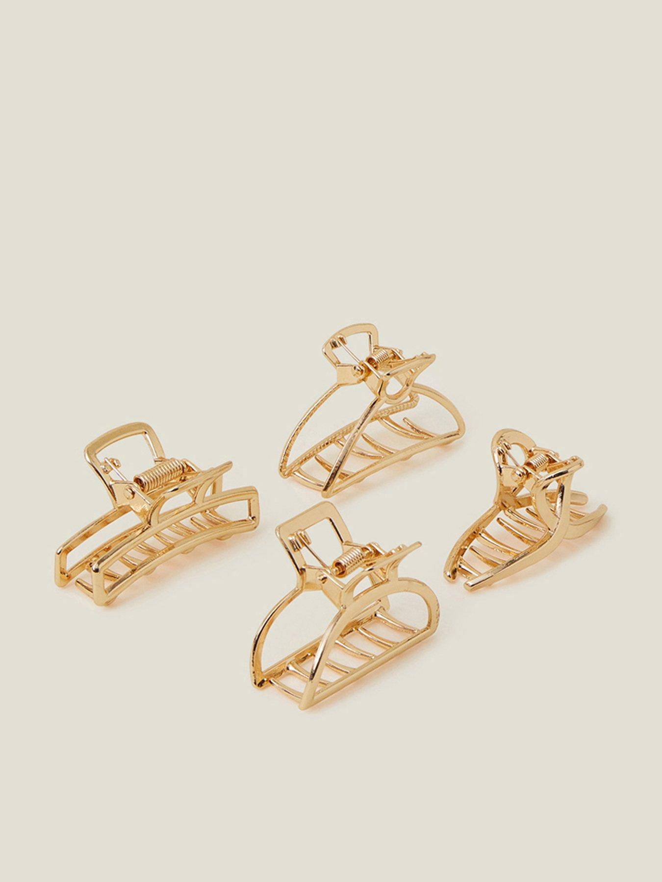 Accessorize 4-pack Small Metal Claw Clips | Very Ireland