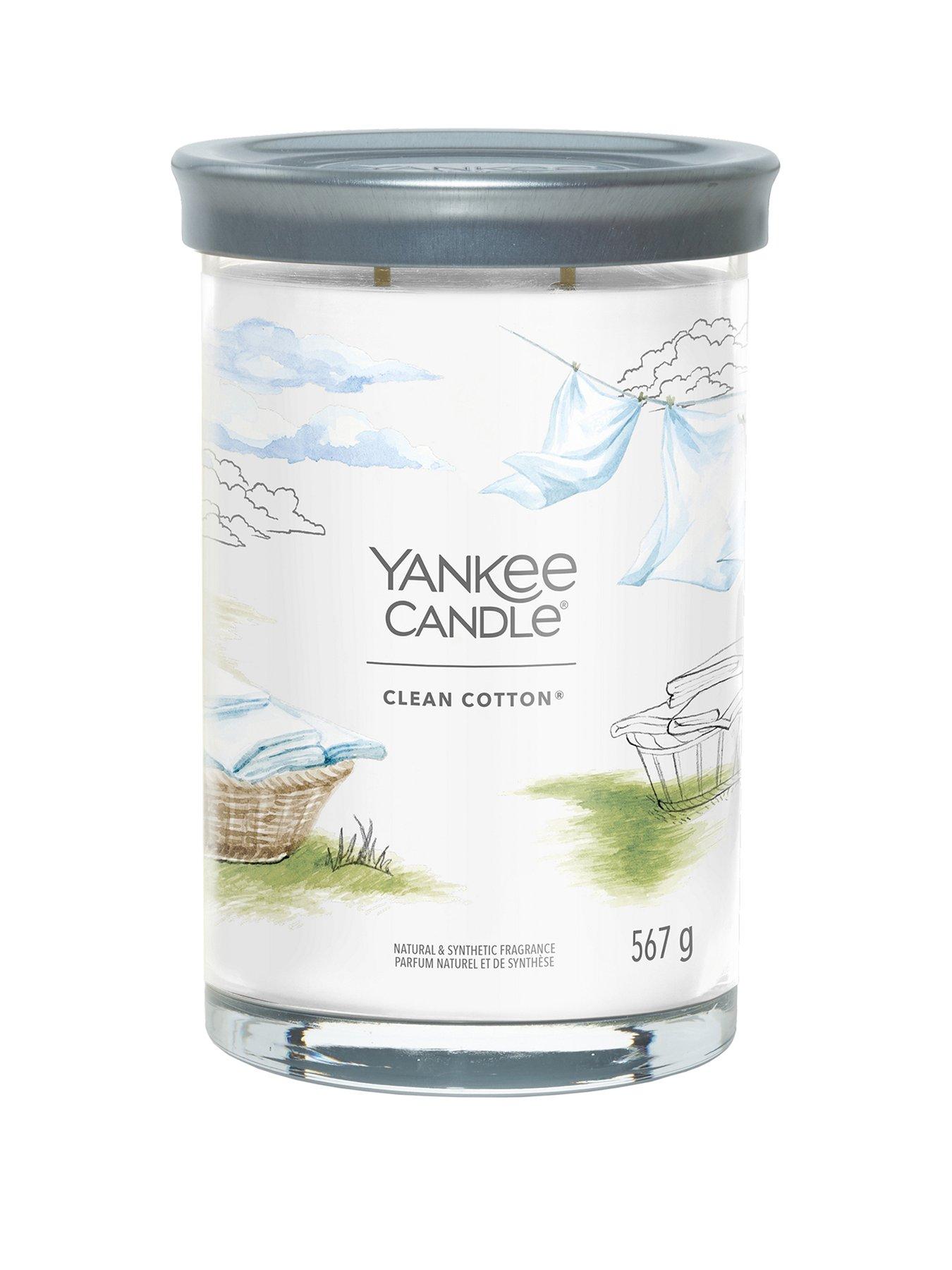 Yankee Candle Signature Large Tumbler Candle Clean Cotton Very Ireland