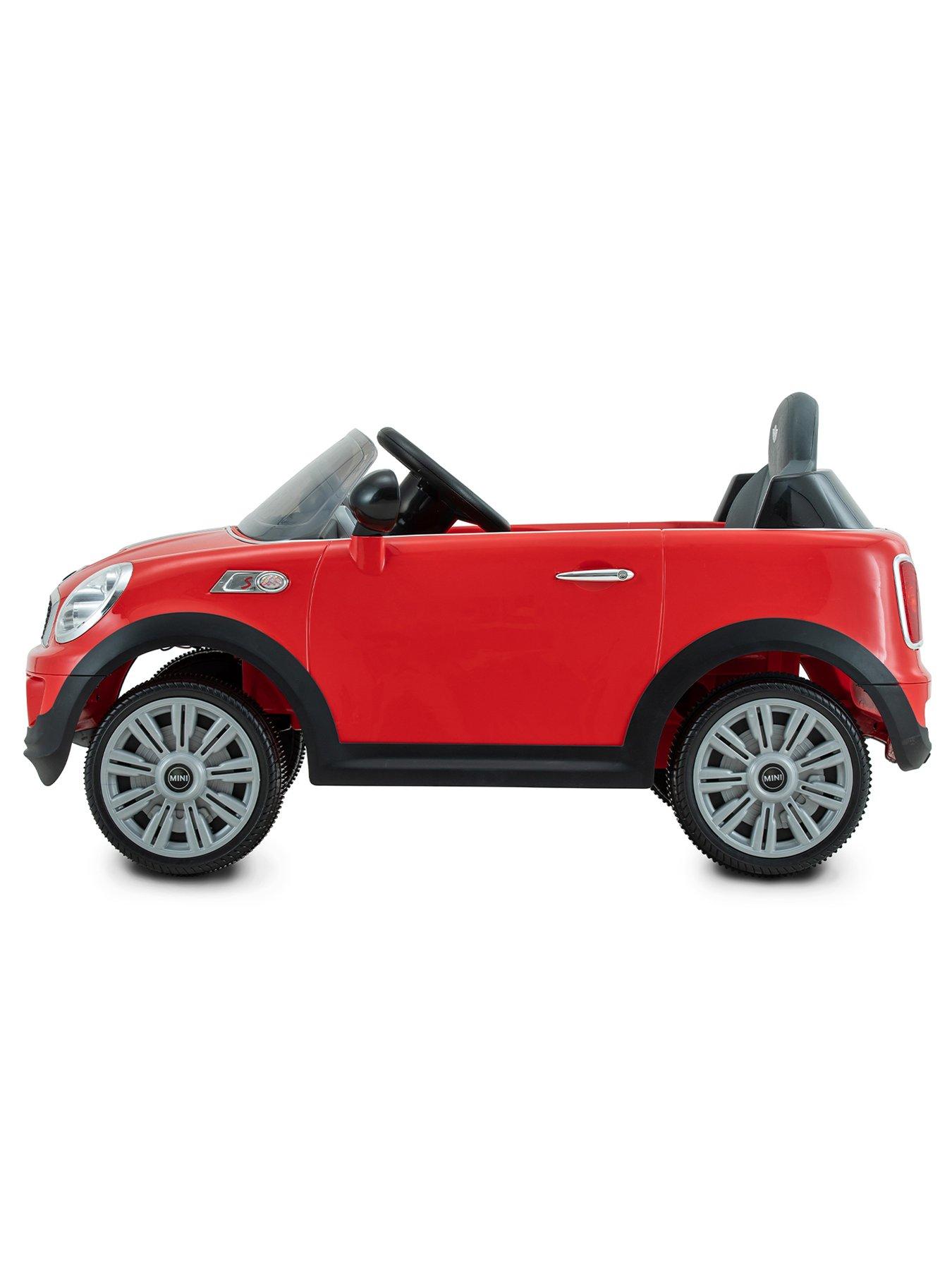 Mini Cooper S Roadster 6 Volt Car with Remote Control Red Very Ireland