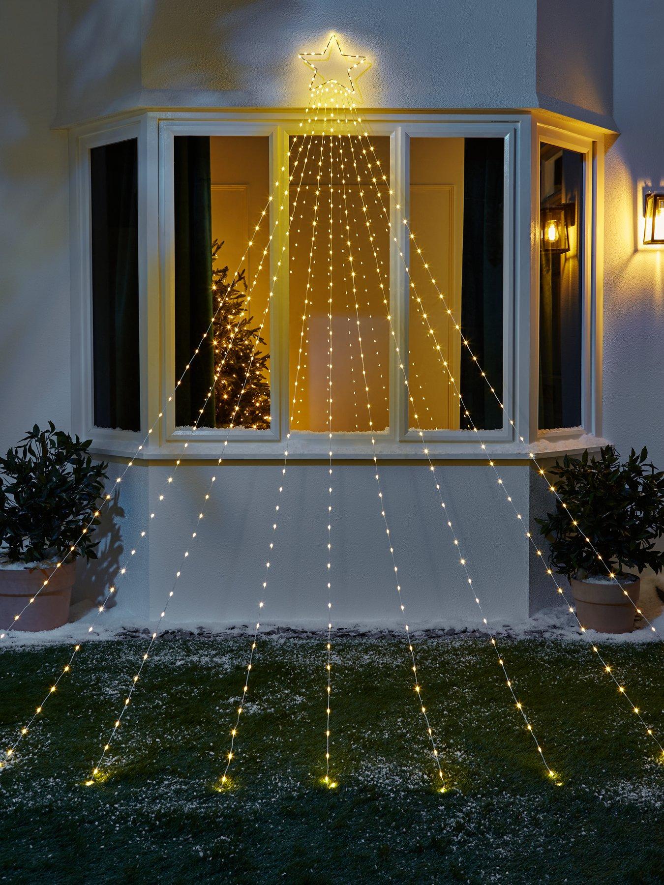 3m Shooting Star Outdoor Christmas Light Warm White