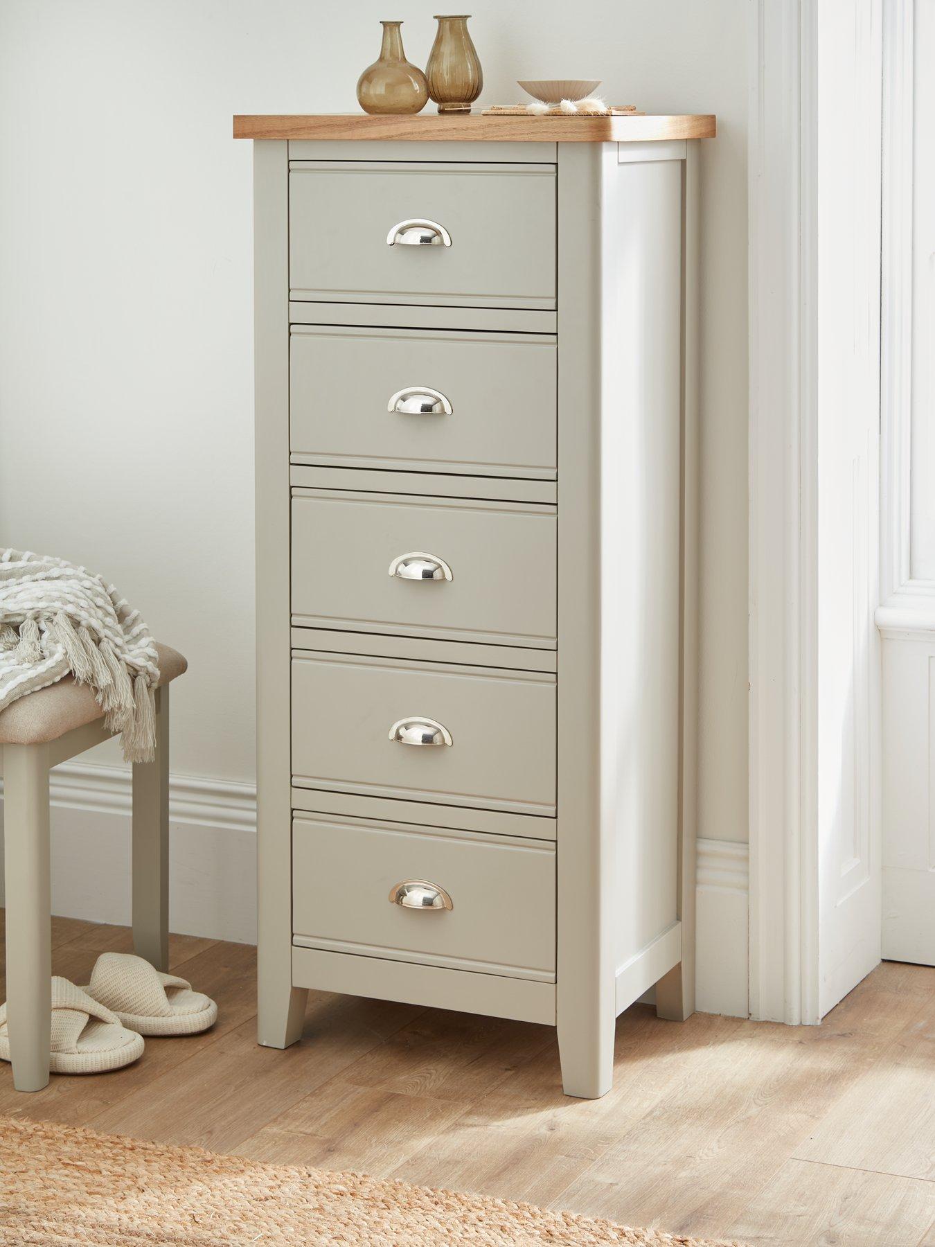 Tallboy bedroom drawers store