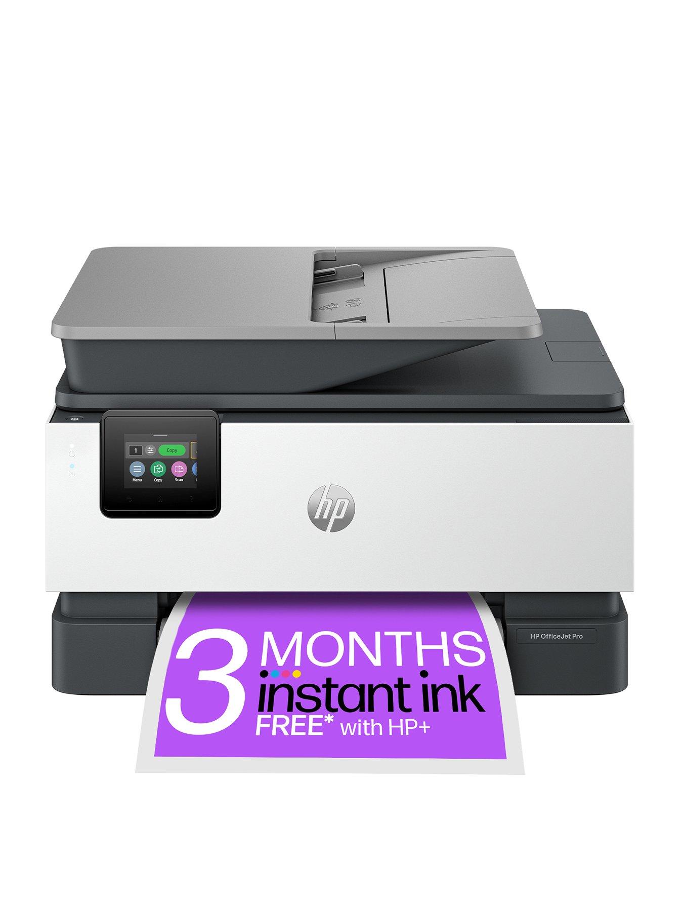 HP OfficeJet Pro 9120 All-in-One Wireless Colour Printer with 3 months ...