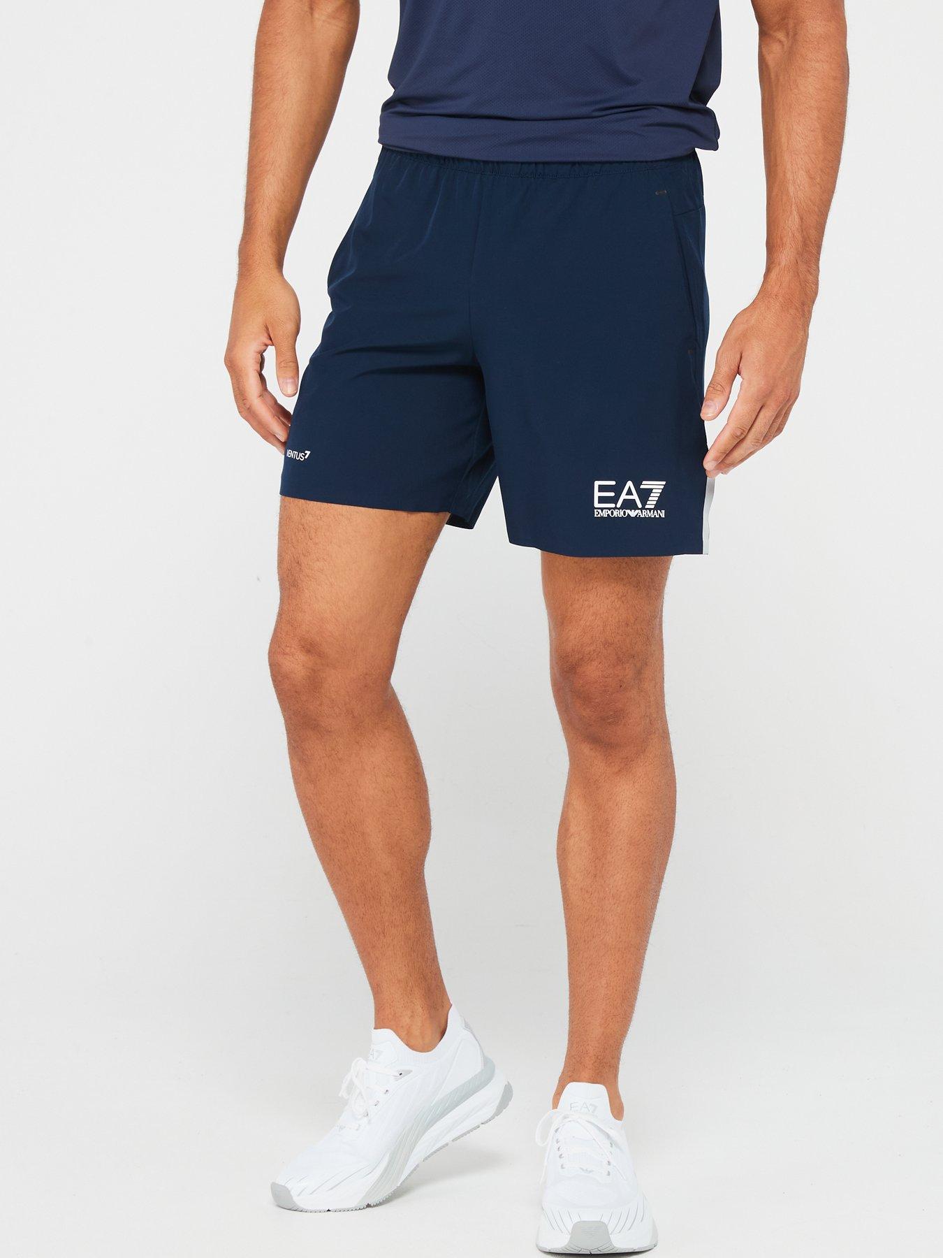EA7 Emporio Armani Ea7 Emporio Armani Core Id Single Jersey Shorts Dark Blue Very Ireland