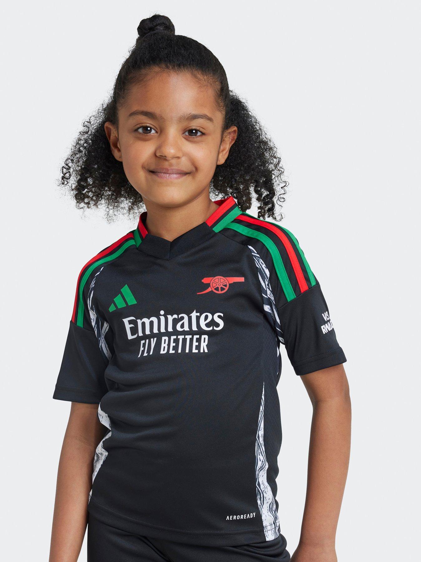 adidas Arsenal Mini Kit 24/25 Away Full Kit - Black | Very Ireland