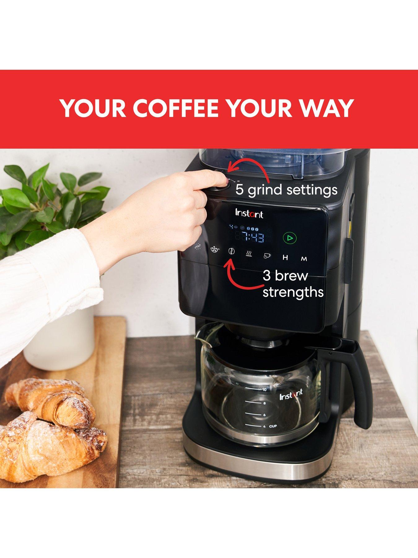 Instant Grind and Brew Bean to Cup Coffee Maker