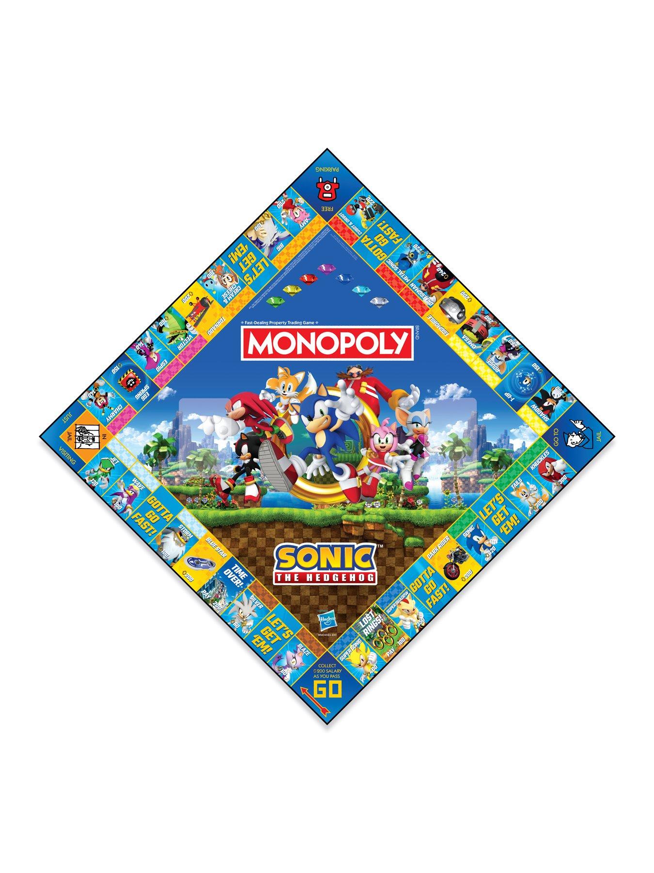 Sonic the Hedgehog Sonic Monopoly Board Game | Very Ireland