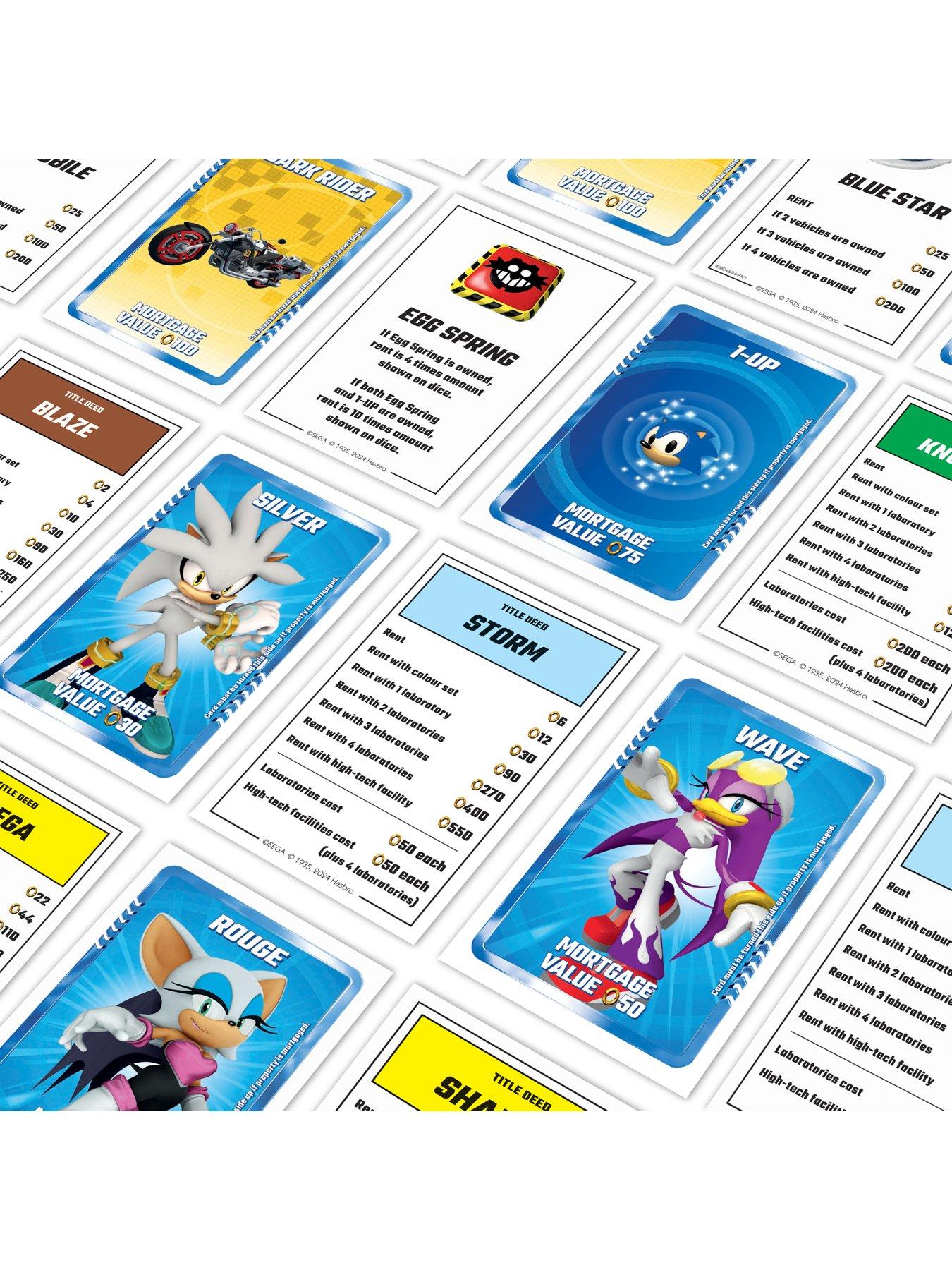 Sonic the Hedgehog Sonic Monopoly Board Game | Very Ireland