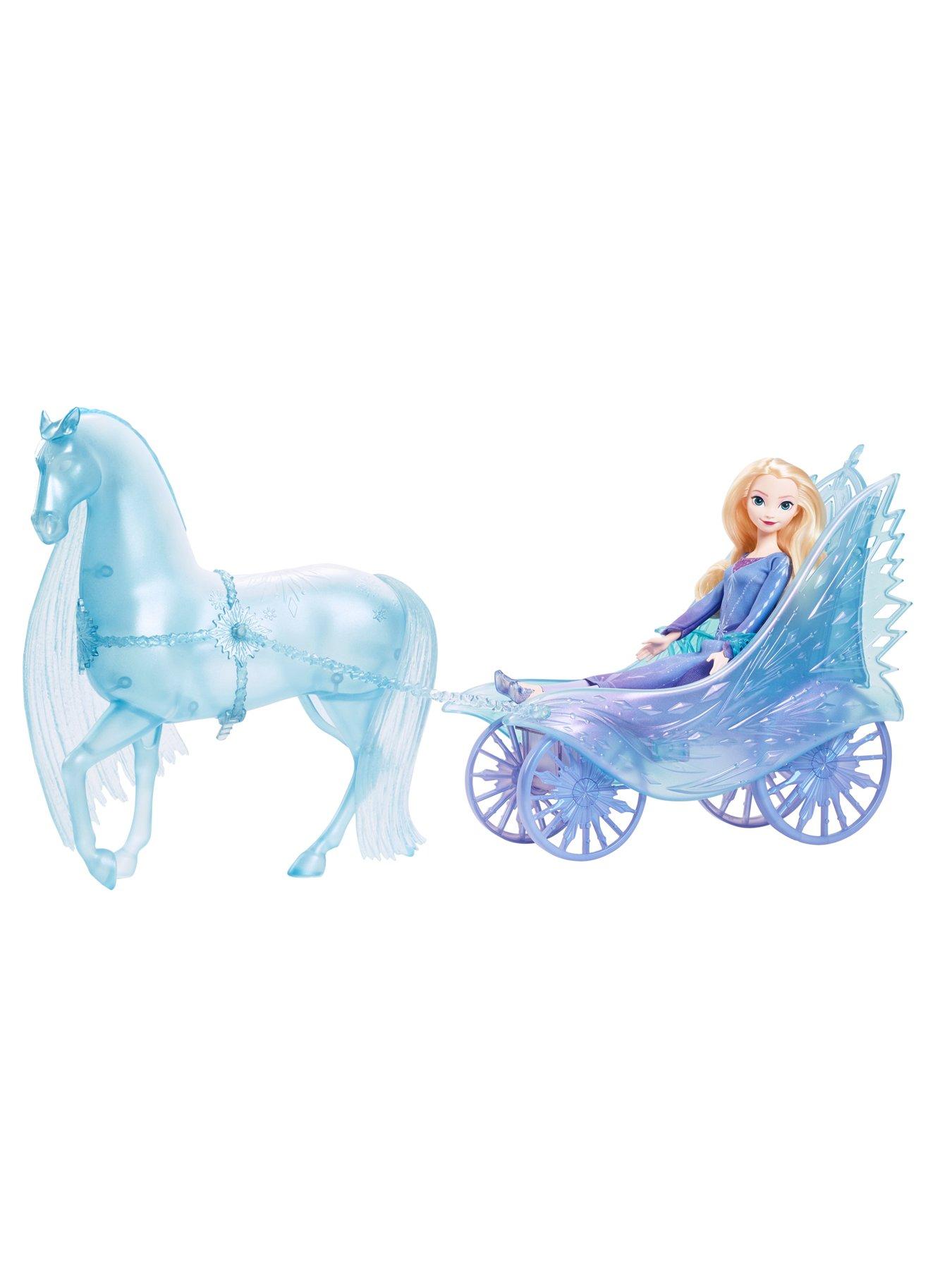 Disney Frozen Elsa Fashion Doll with Dress & Nokk with Adventure ...