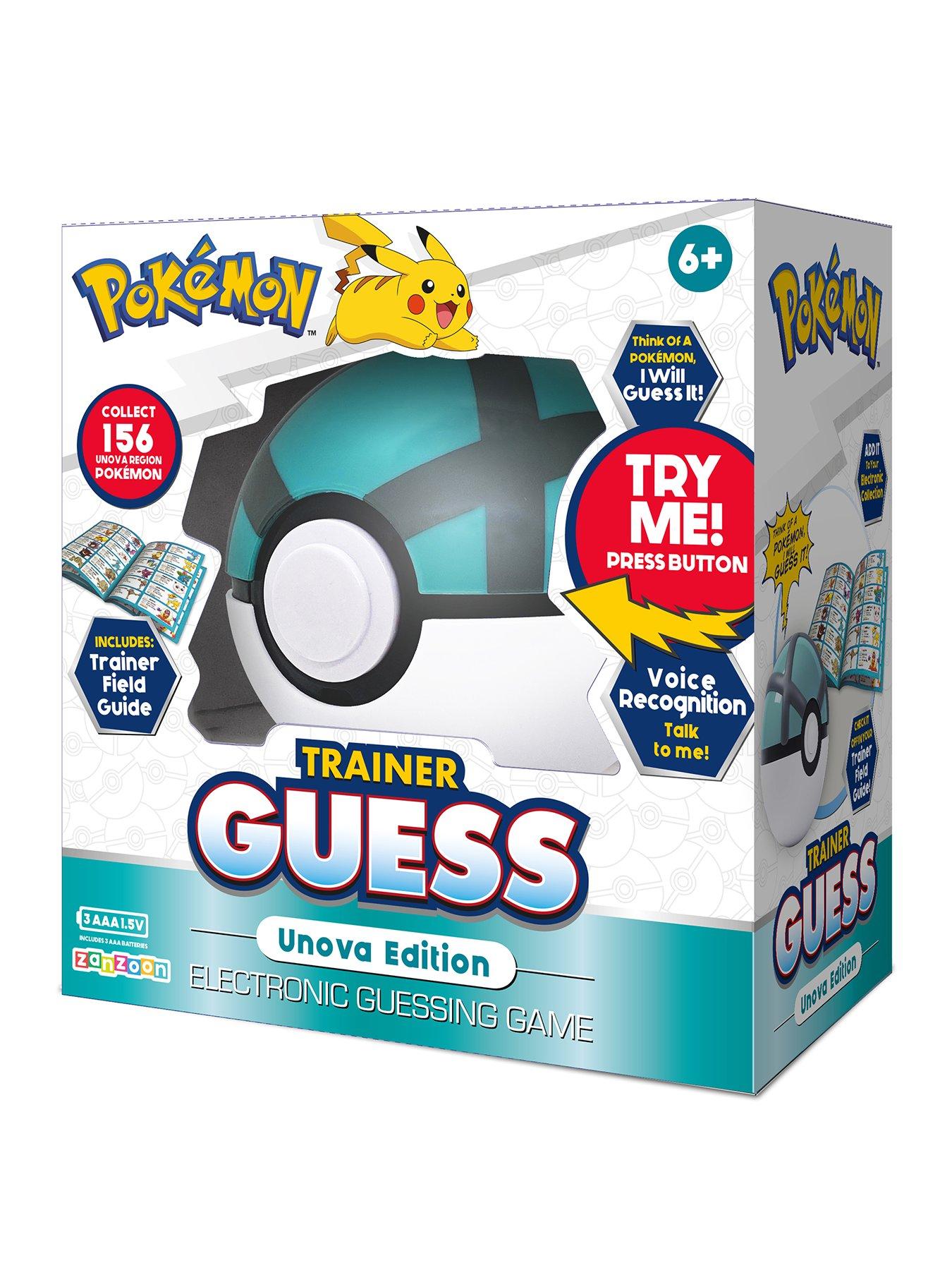 Pokemon Trainer Guess: Unova Edition Electronic Guessing Game | Very ...