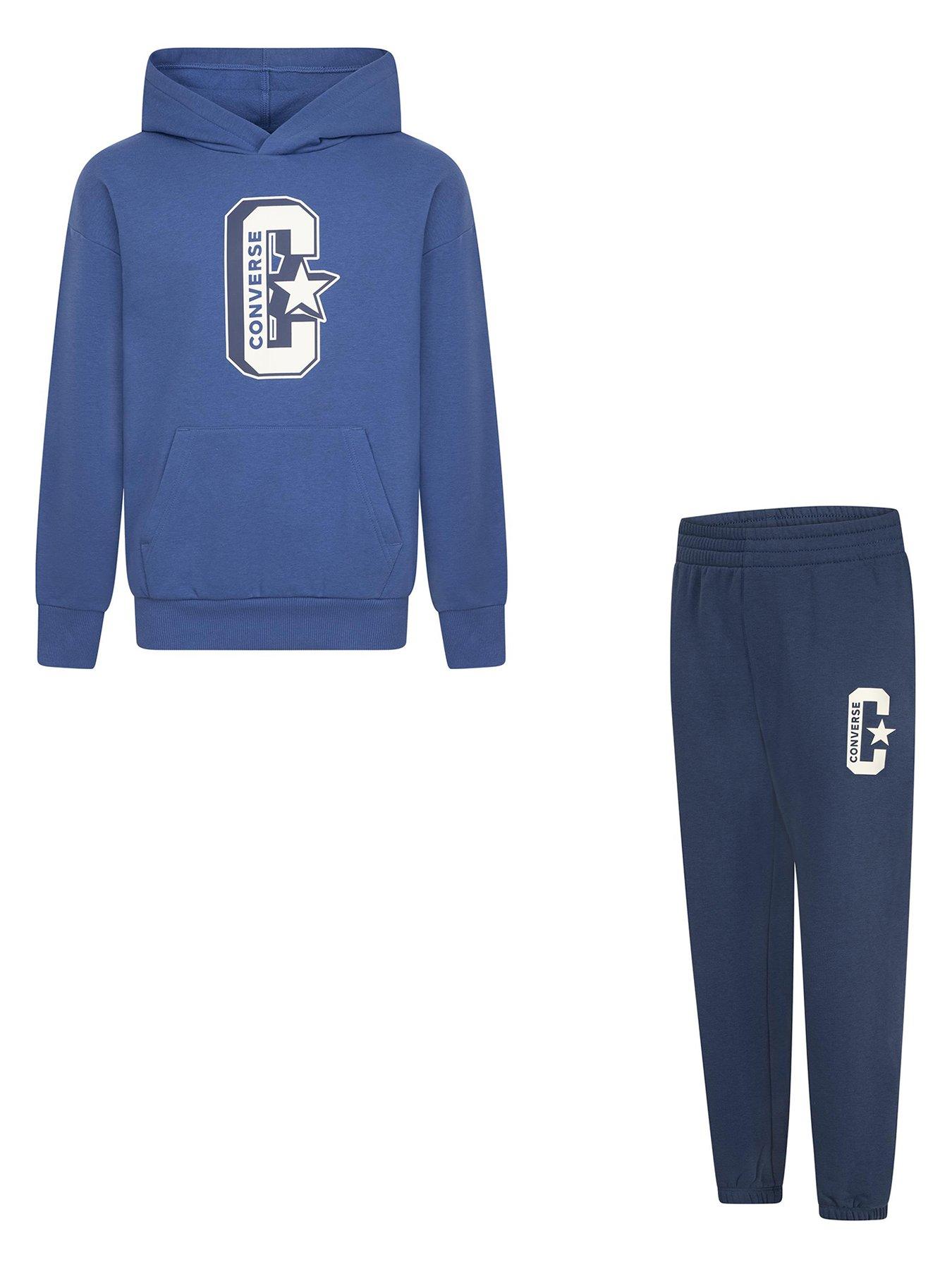 Converse joggers and hoodie store
