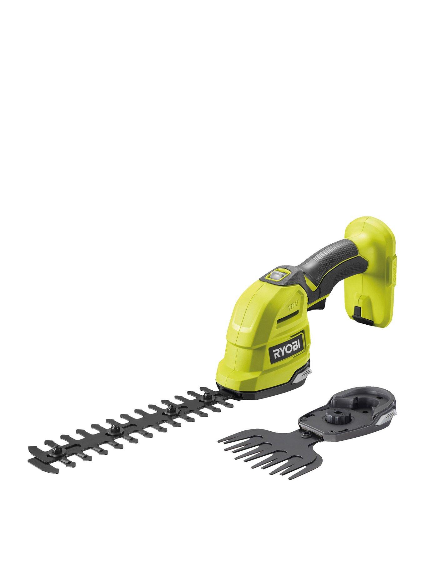 RYOBI Ryobi RY18GSA-0 18V ONE+ Cordless 2-in-1 Grass Shear & Shrubber ...
