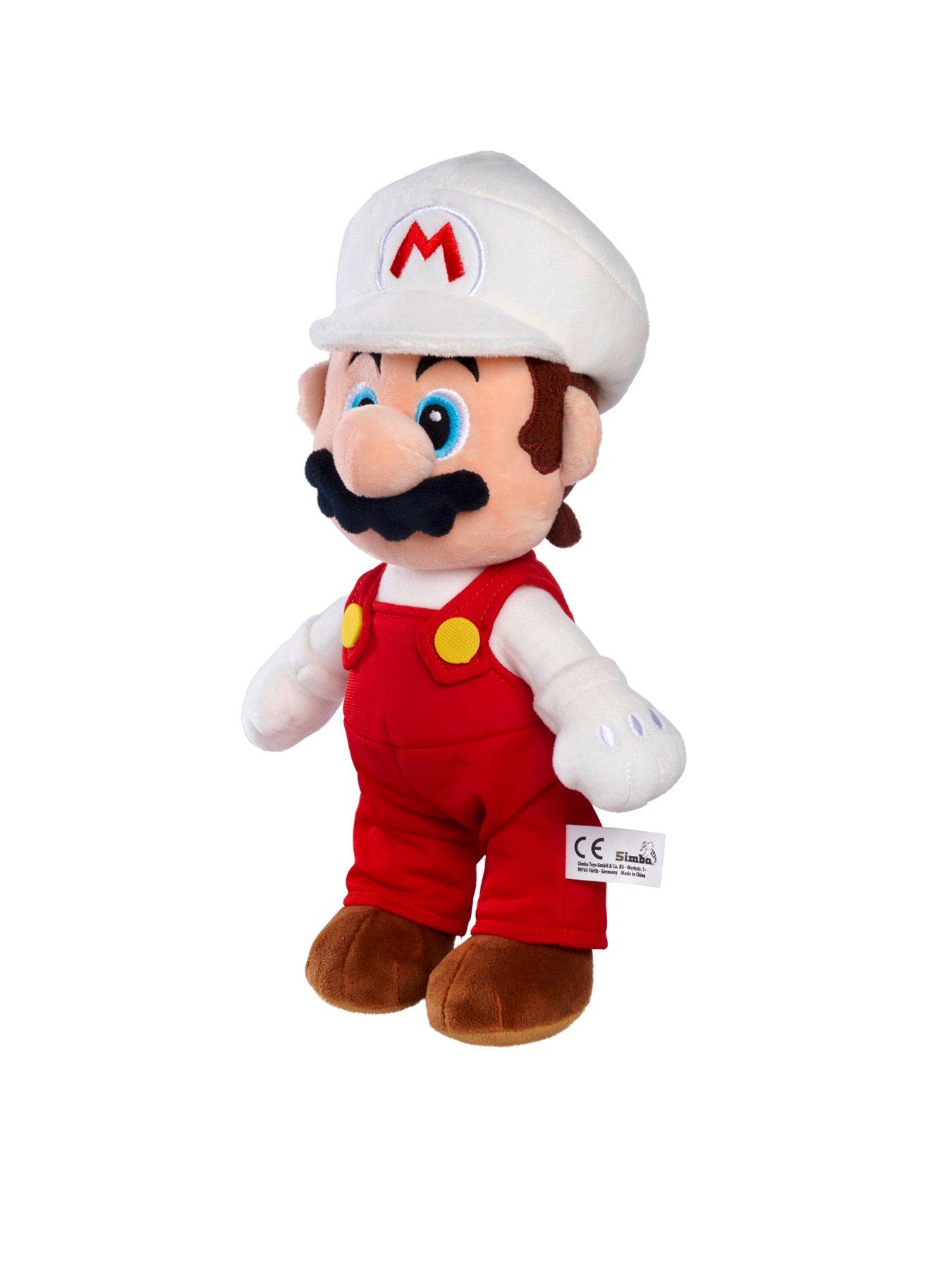 Super Mario Super Mario Fire Mario 30cm Soft Toy | Very Ireland